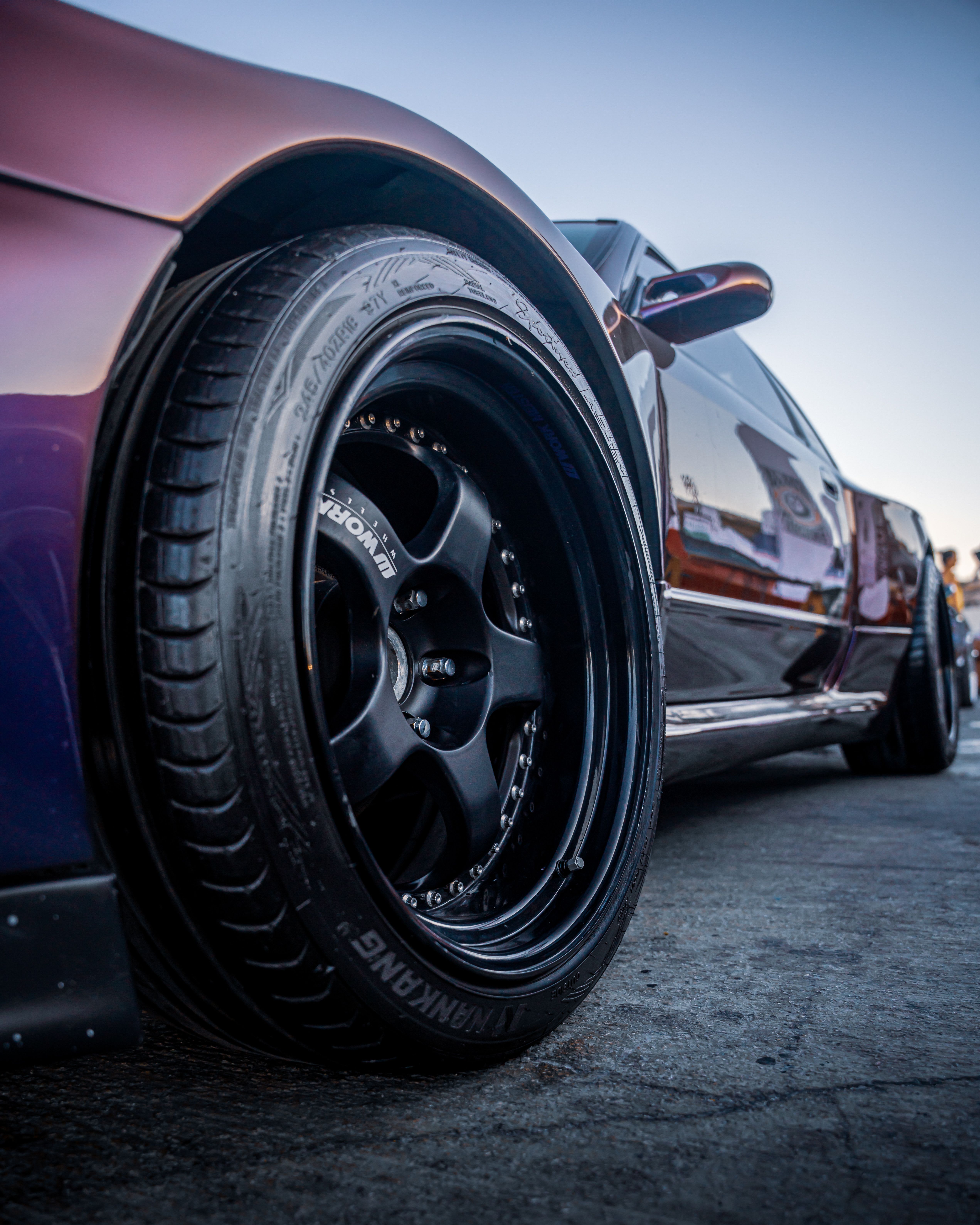 Close-Up of Custom Wheel on Sports Car in İzmir · Free Stock Photo