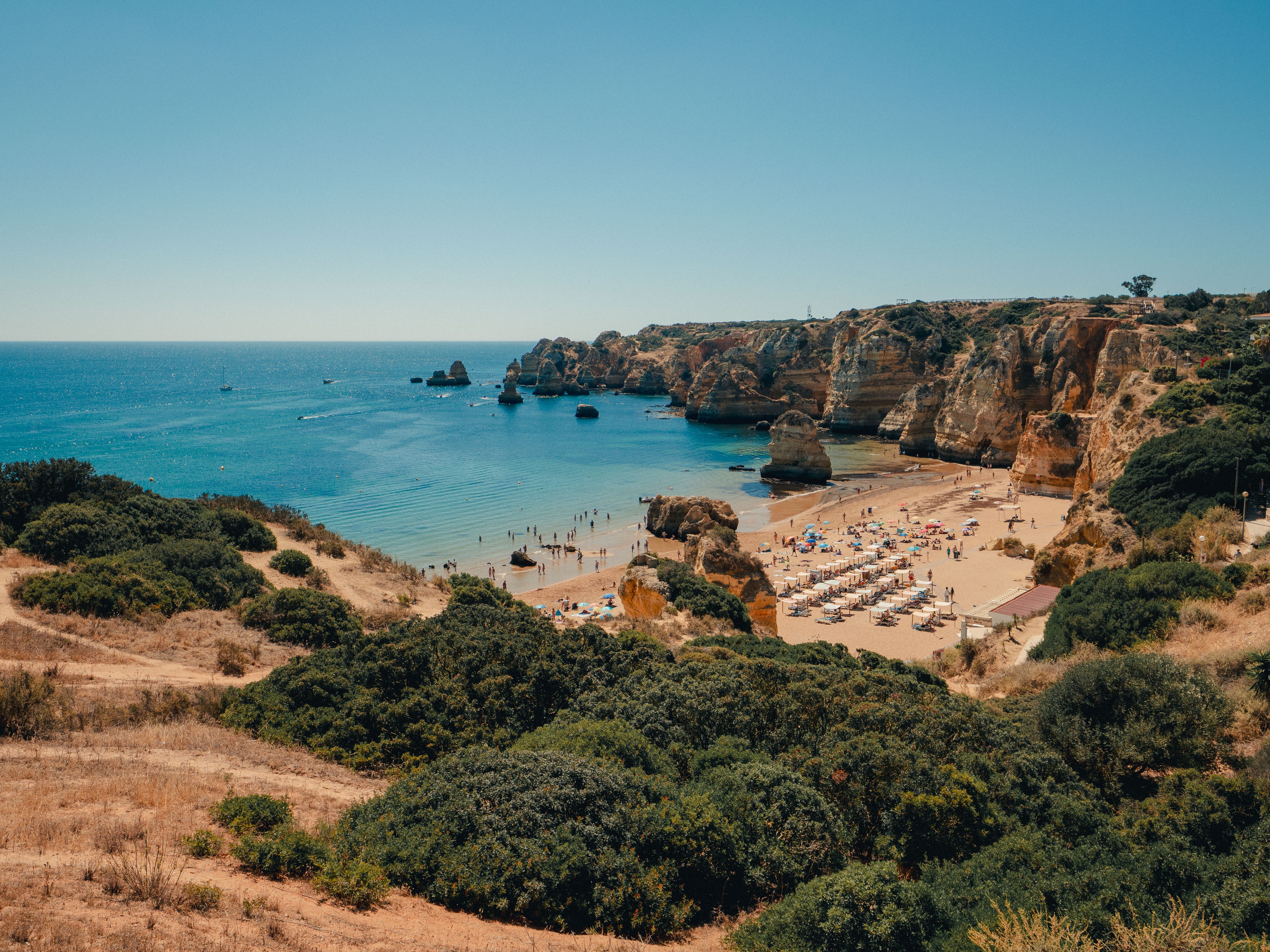 Bird's Eye View Photography Of Cove · Free Stock Photo