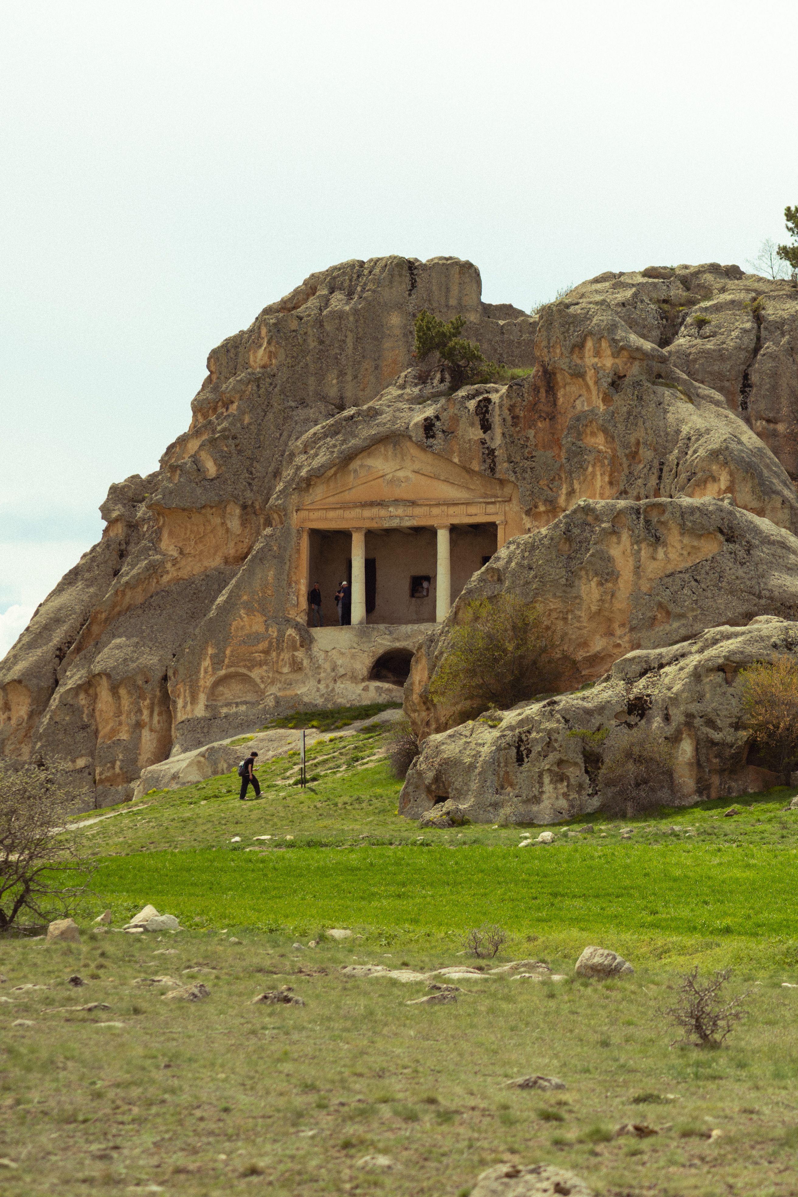 Ancient Phrygian Rock Cut Temple in Turkey · Free Stock Photo