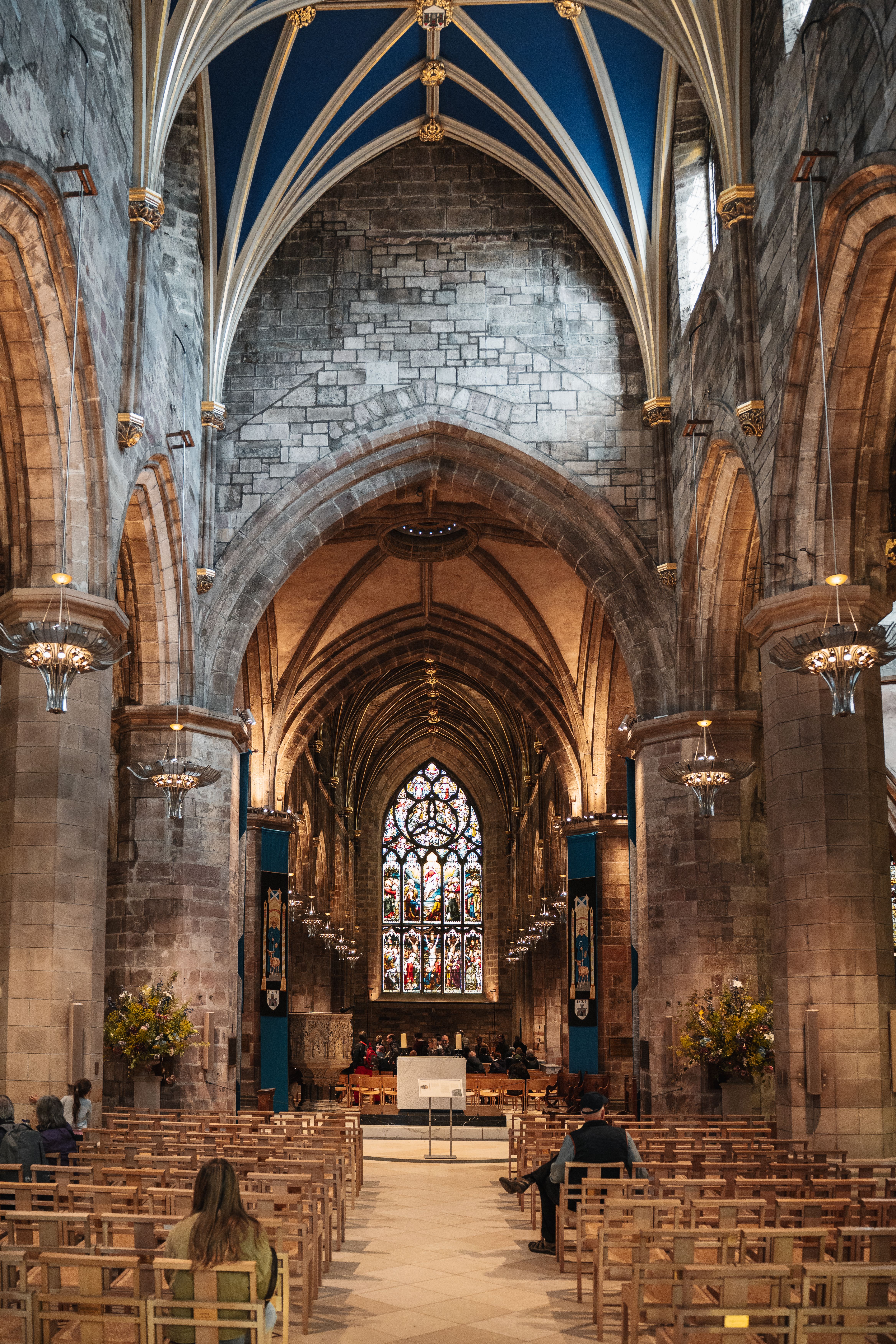 St Giles' Cathedral Interior in Edinburgh, Scotland · Free Stock Photo
