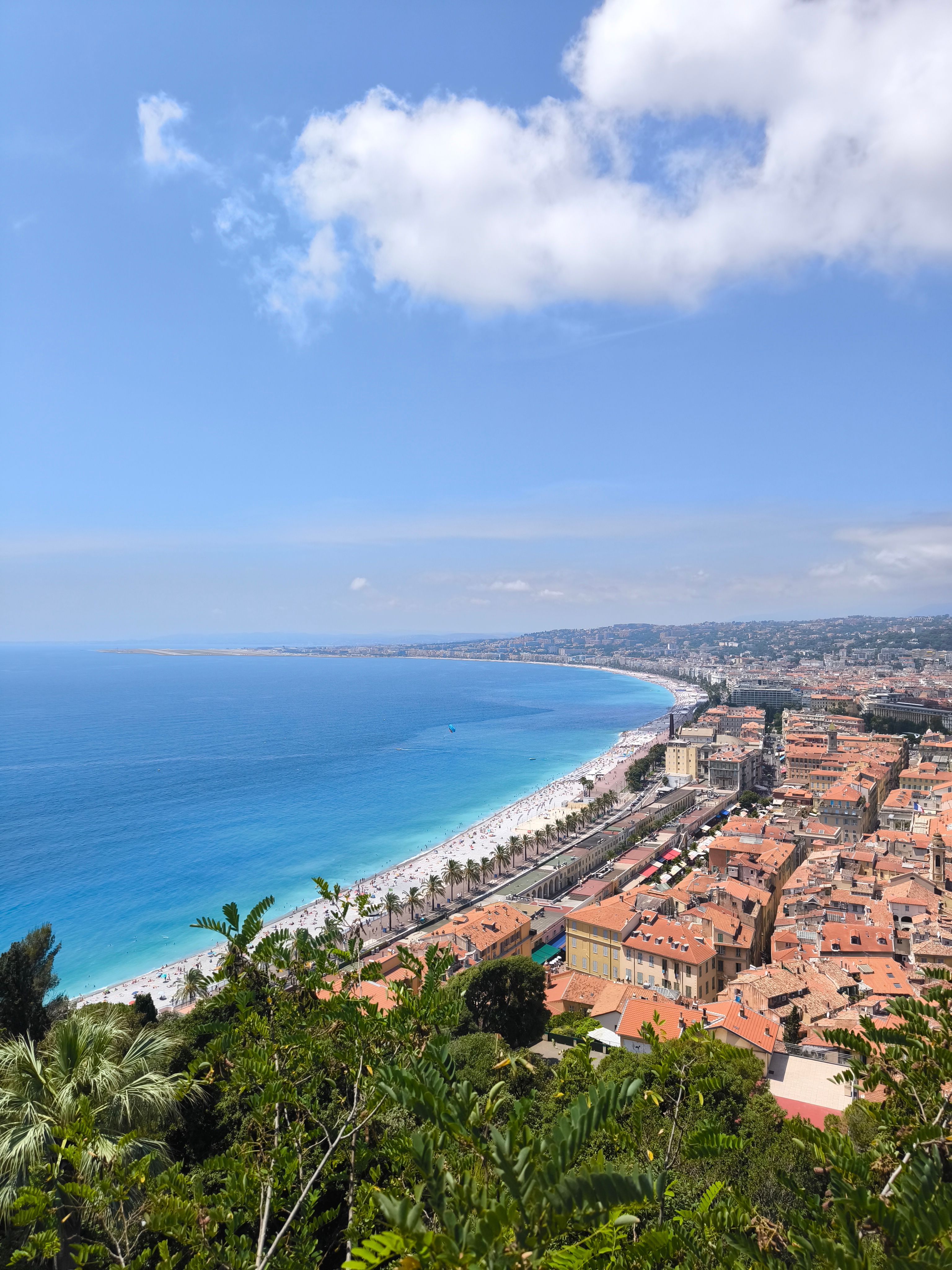 Scenic Aerial View of Nice Coastline · Free Stock Photo