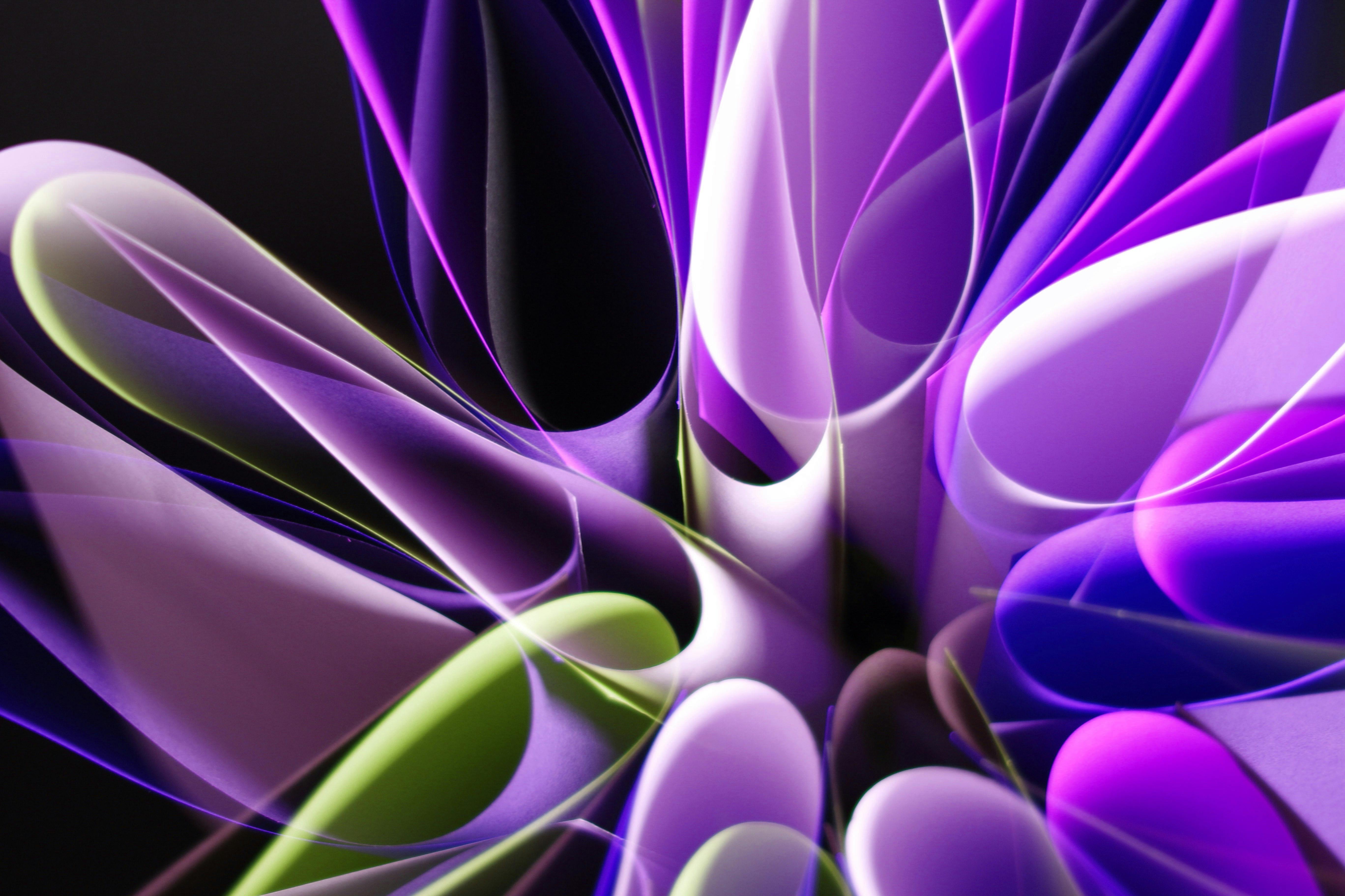 Vibrant Abstract Light Patterns Art Photography · Free Stock Photo