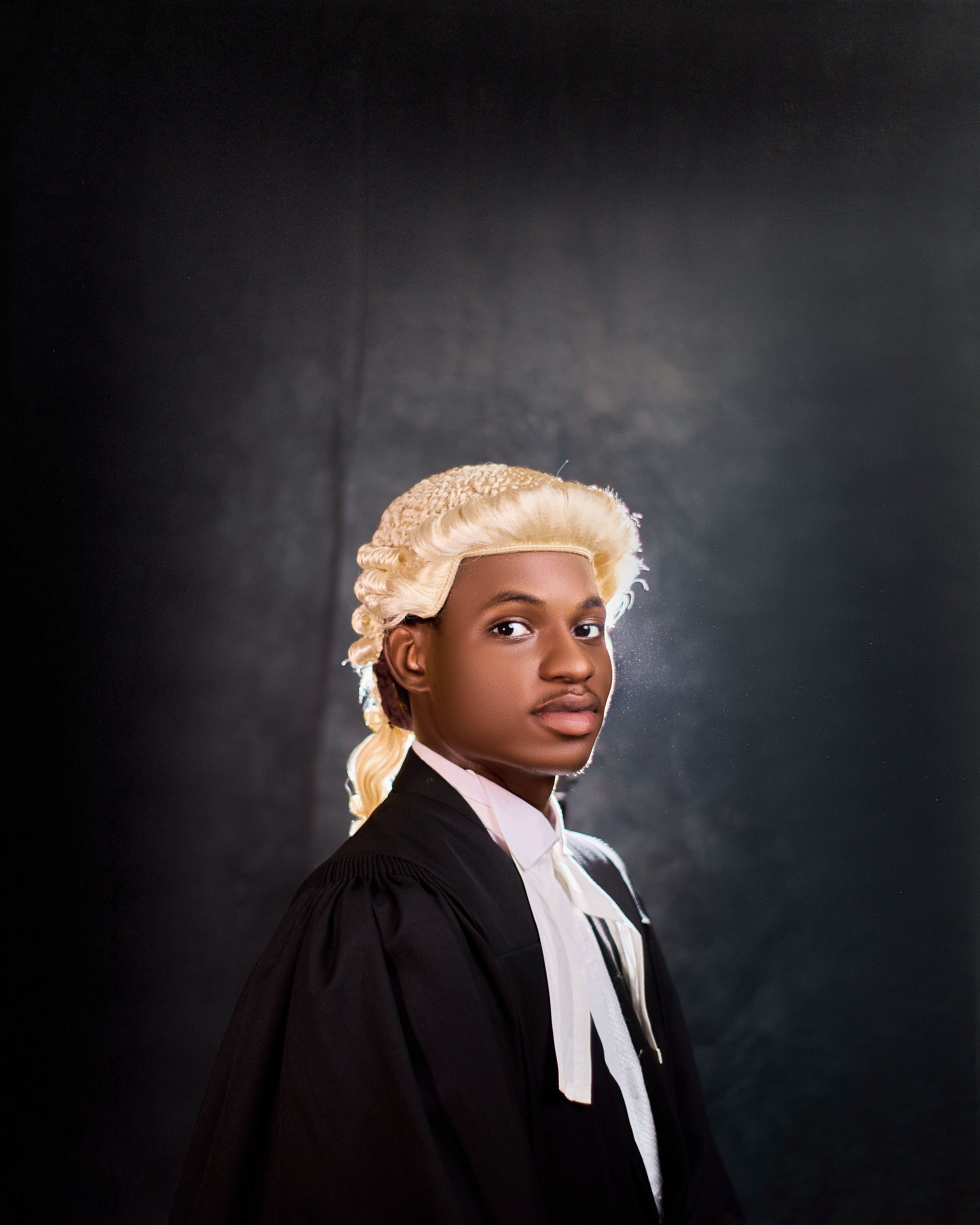 Portrait of a Young Lawyer in Traditional Attire · Free Stock Photo