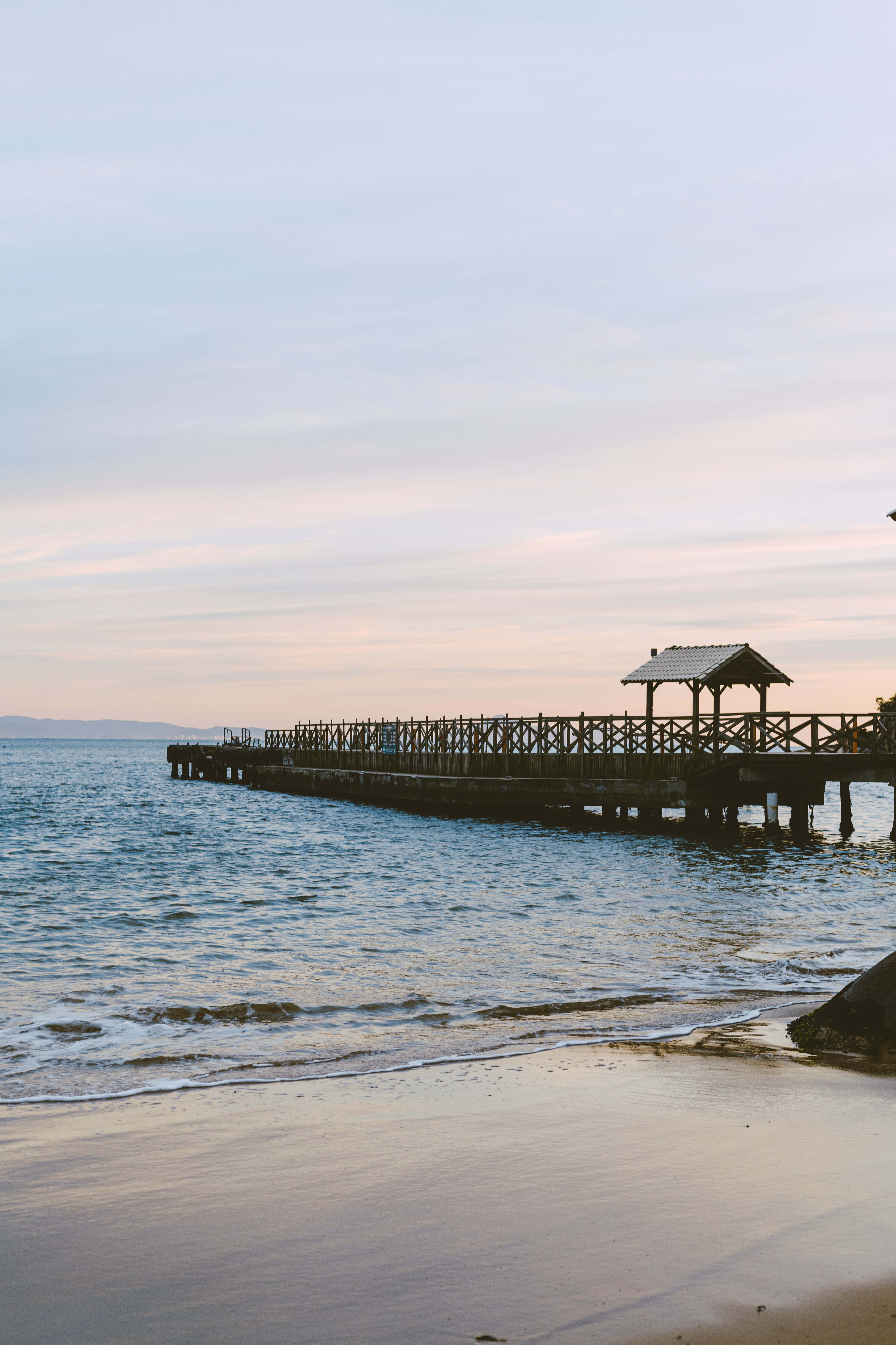 Vintage Pier View at Geelong During Sunset · Free Stock Photo