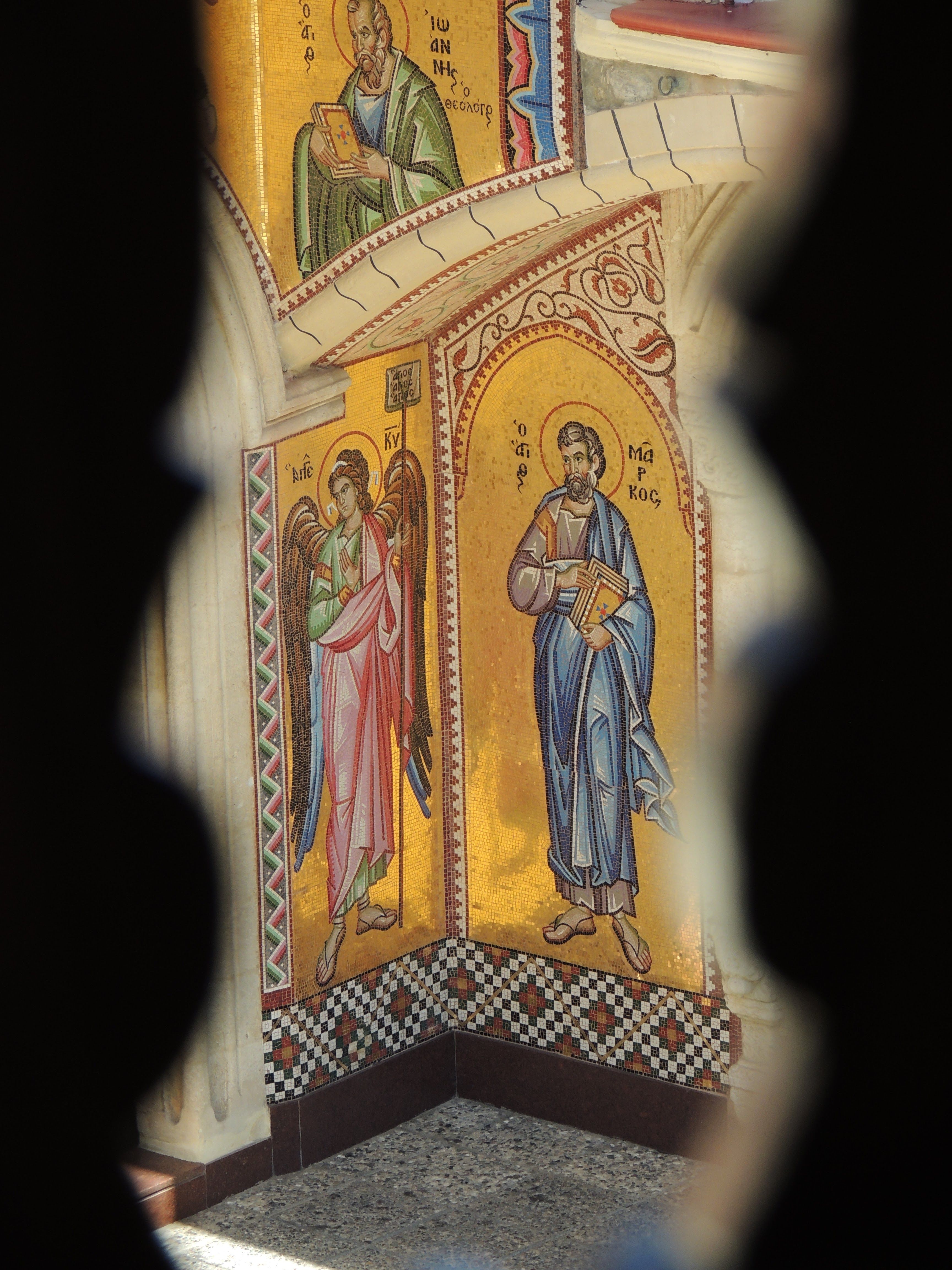 Intricate Religious Mural Inside Church · Free Stock Photo