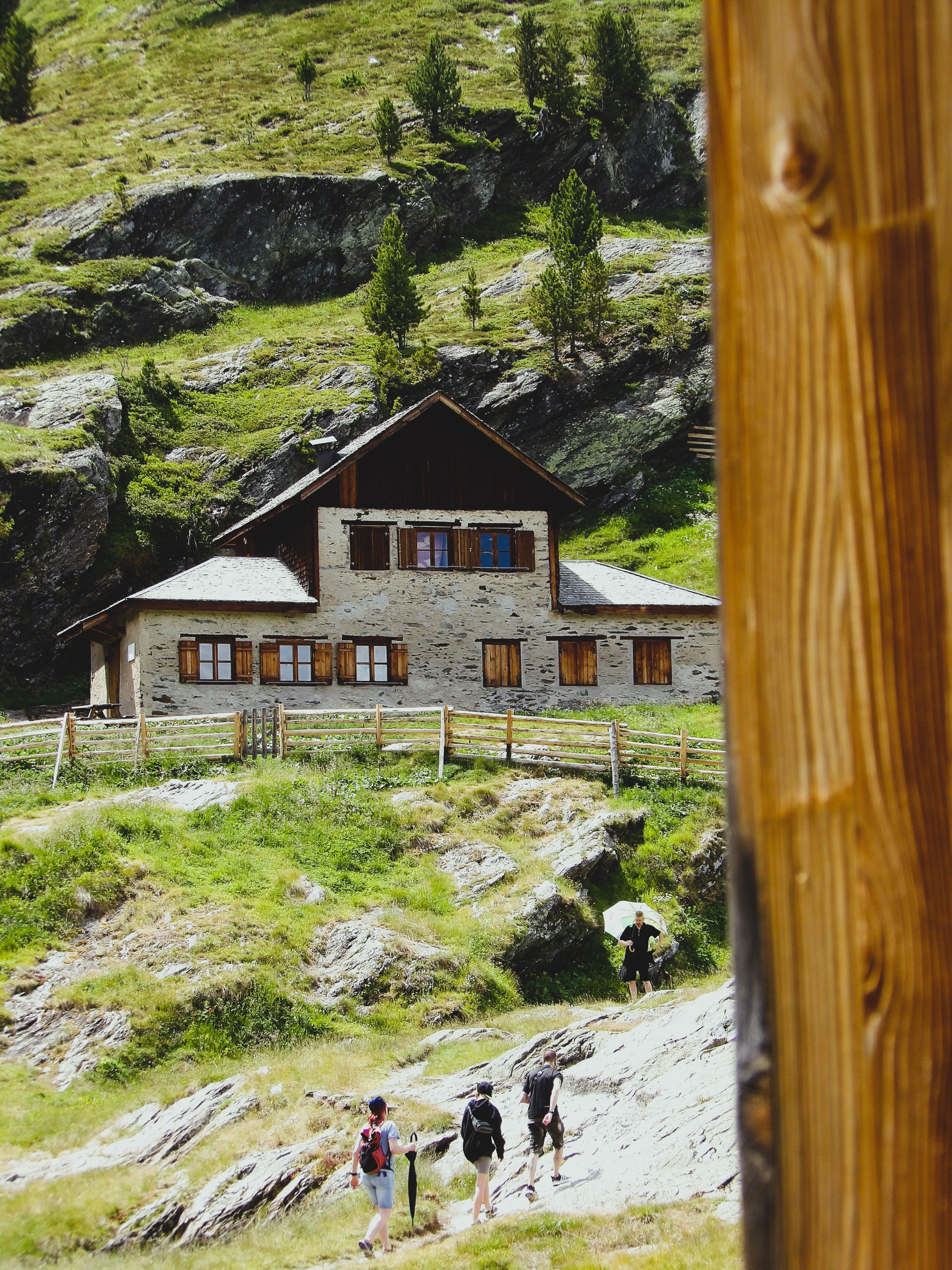 Scenic Mountain Hut in Trentino-Alto Adige · Free Stock Photo