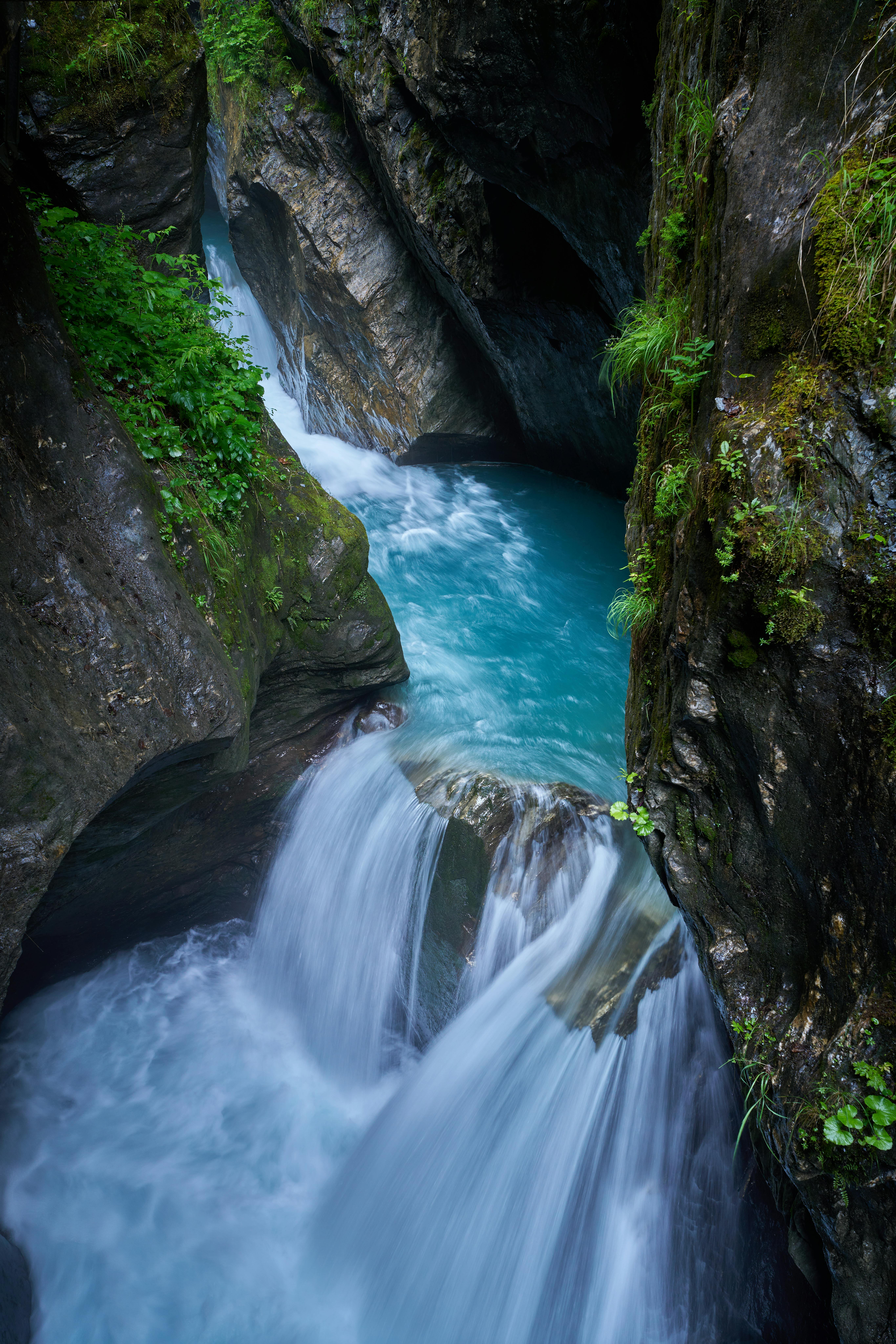 Stunning Alpine Gorge Waterfalls in Austria · Free Stock Photo