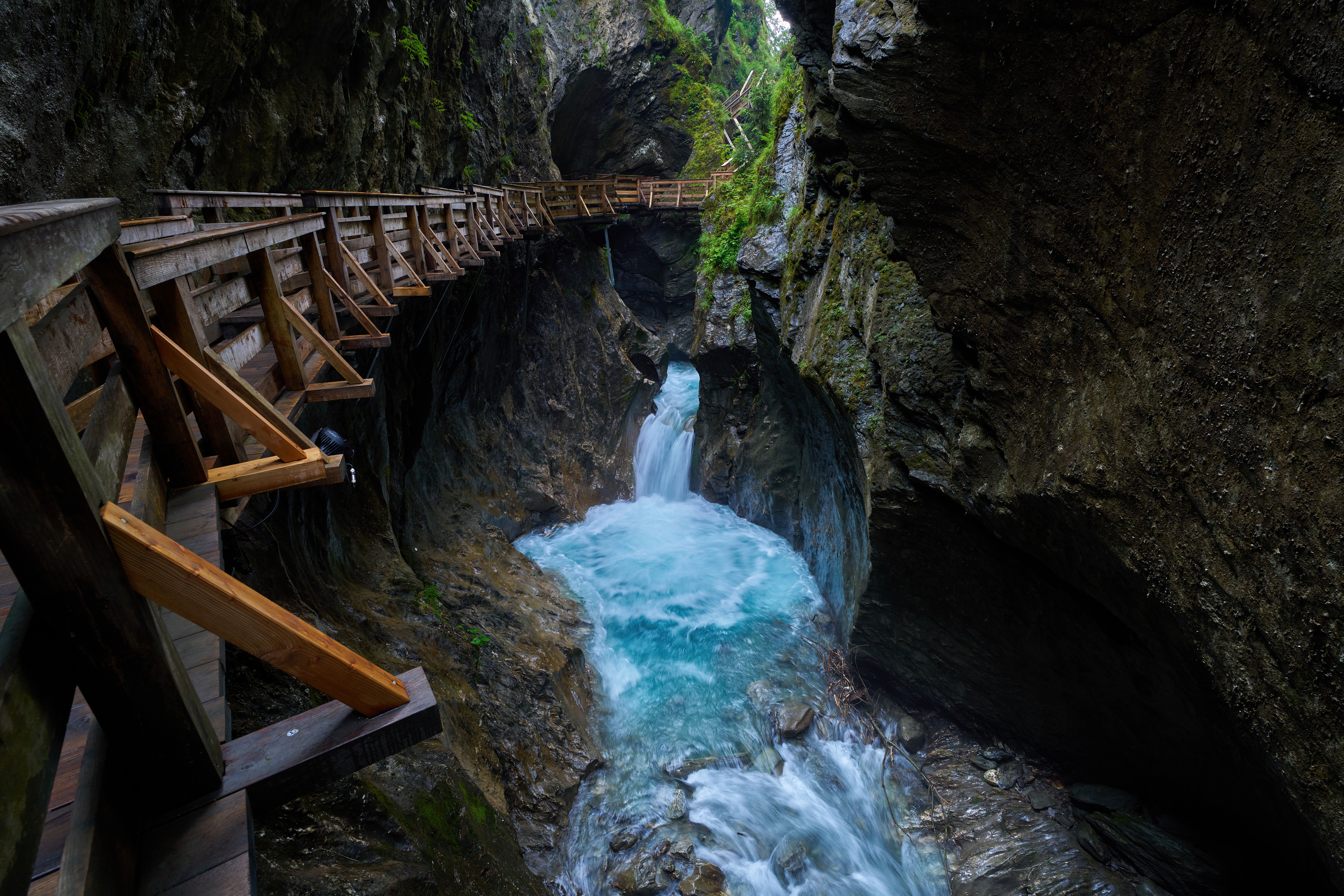 Stunning Gorge and Walkway in Kaprun, Austria · Free Stock Photo