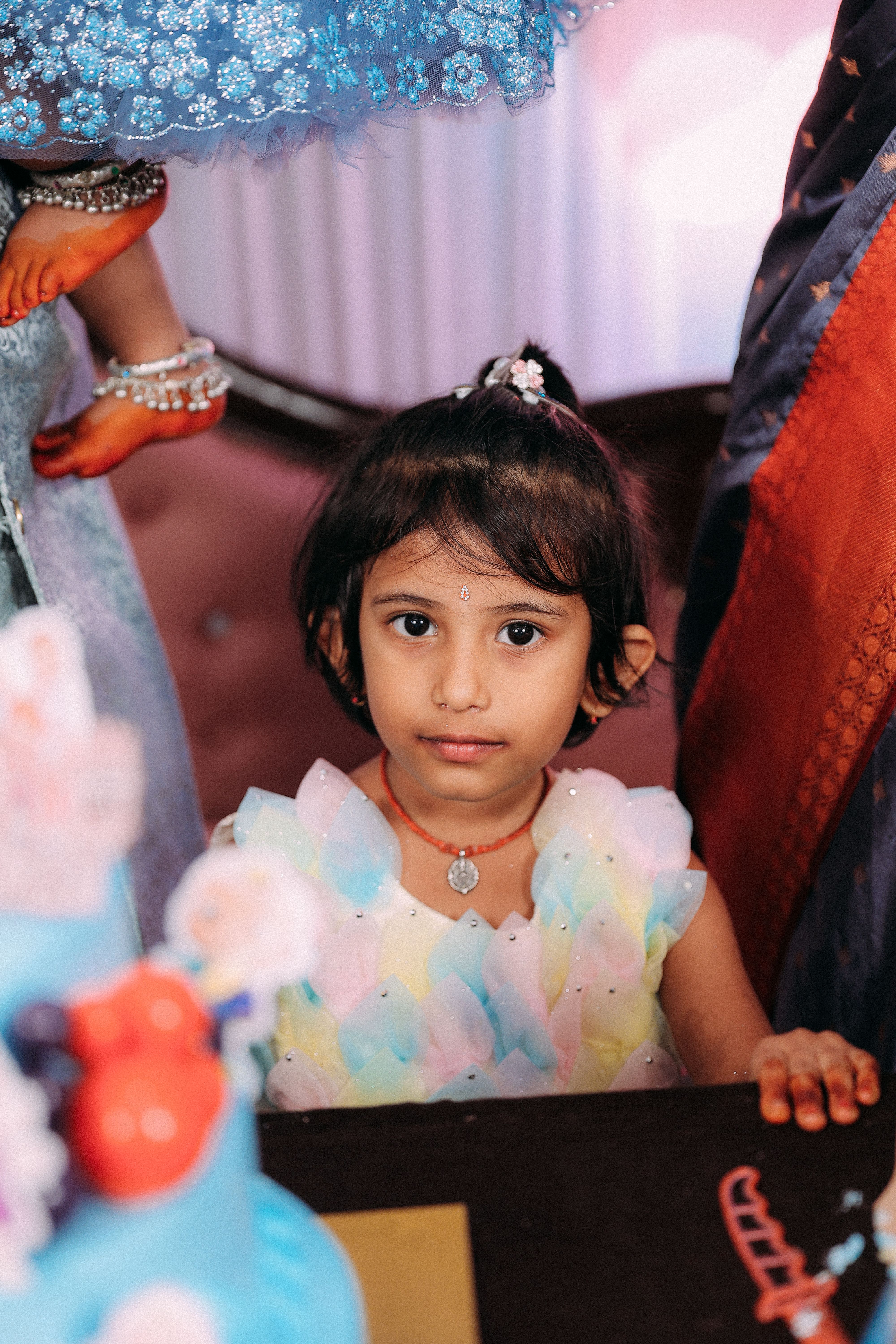Cute Indian Girl's First Birthday Celebration · Free Stock Photo