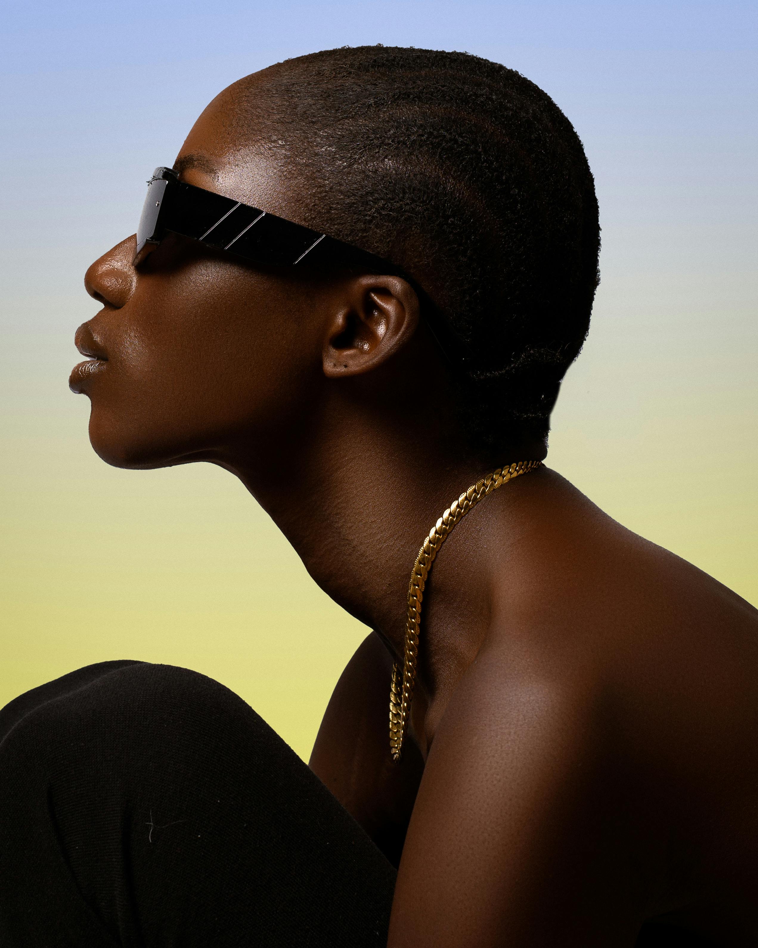 Stunning Afrocentric Fashion Editorial Portrait · Free Stock Photo