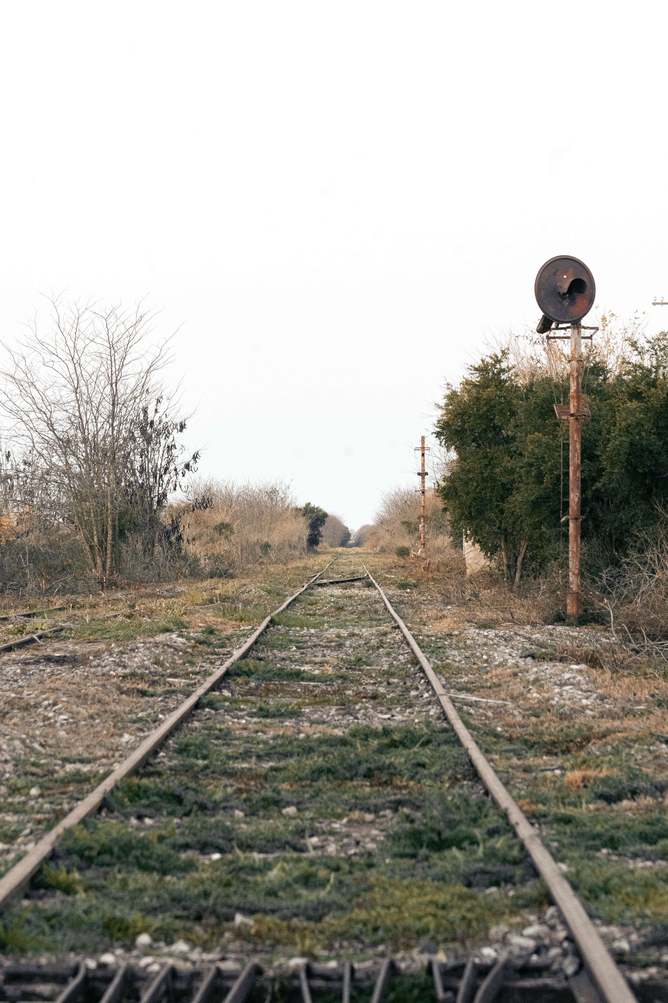 Rustic Railway Tracks in Rural Argentina · Free Stock Photo
