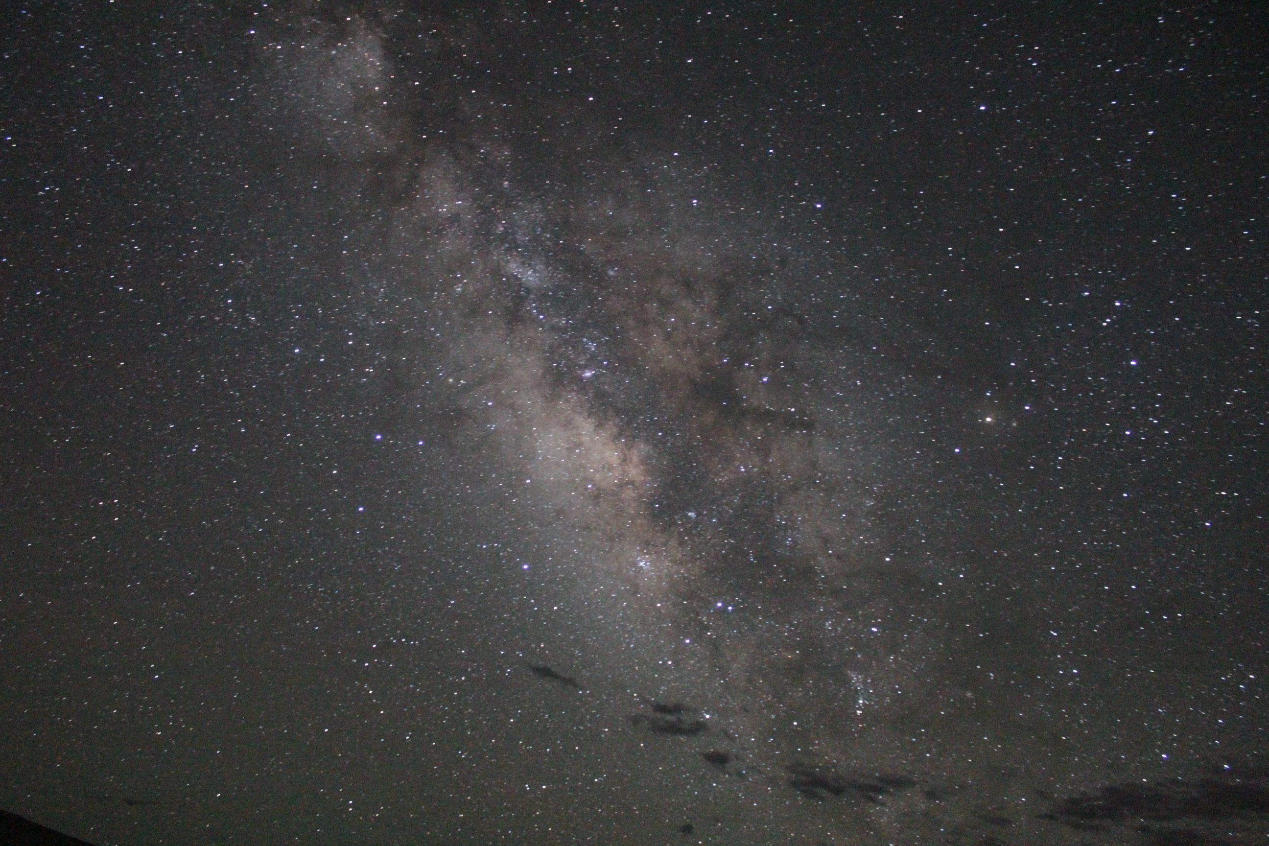 Stunning View of the Milky Way Galaxy at Night · Free Stock Photo