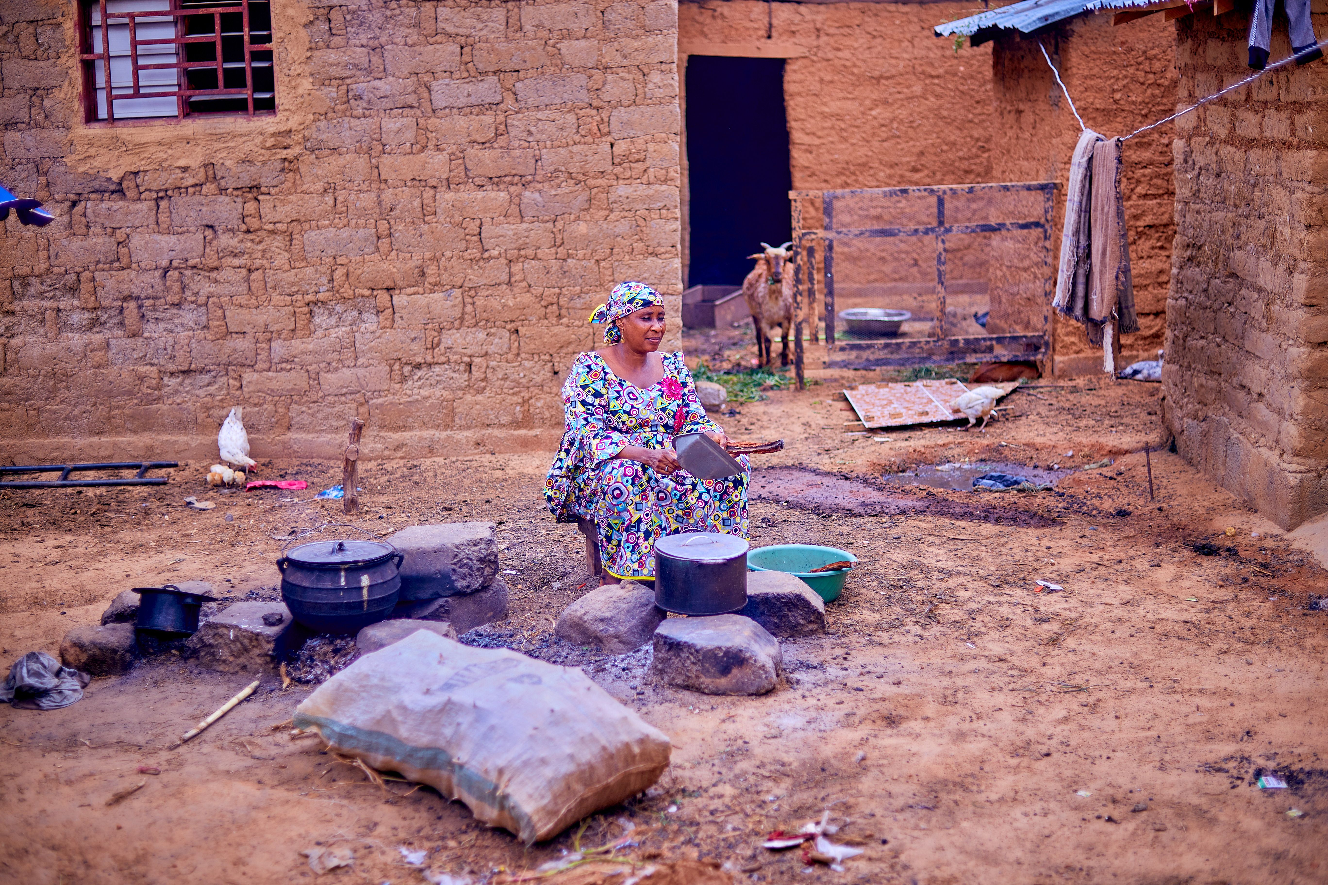 Traditional Outdoor Cooking in Rural Setting · Free Stock Photo