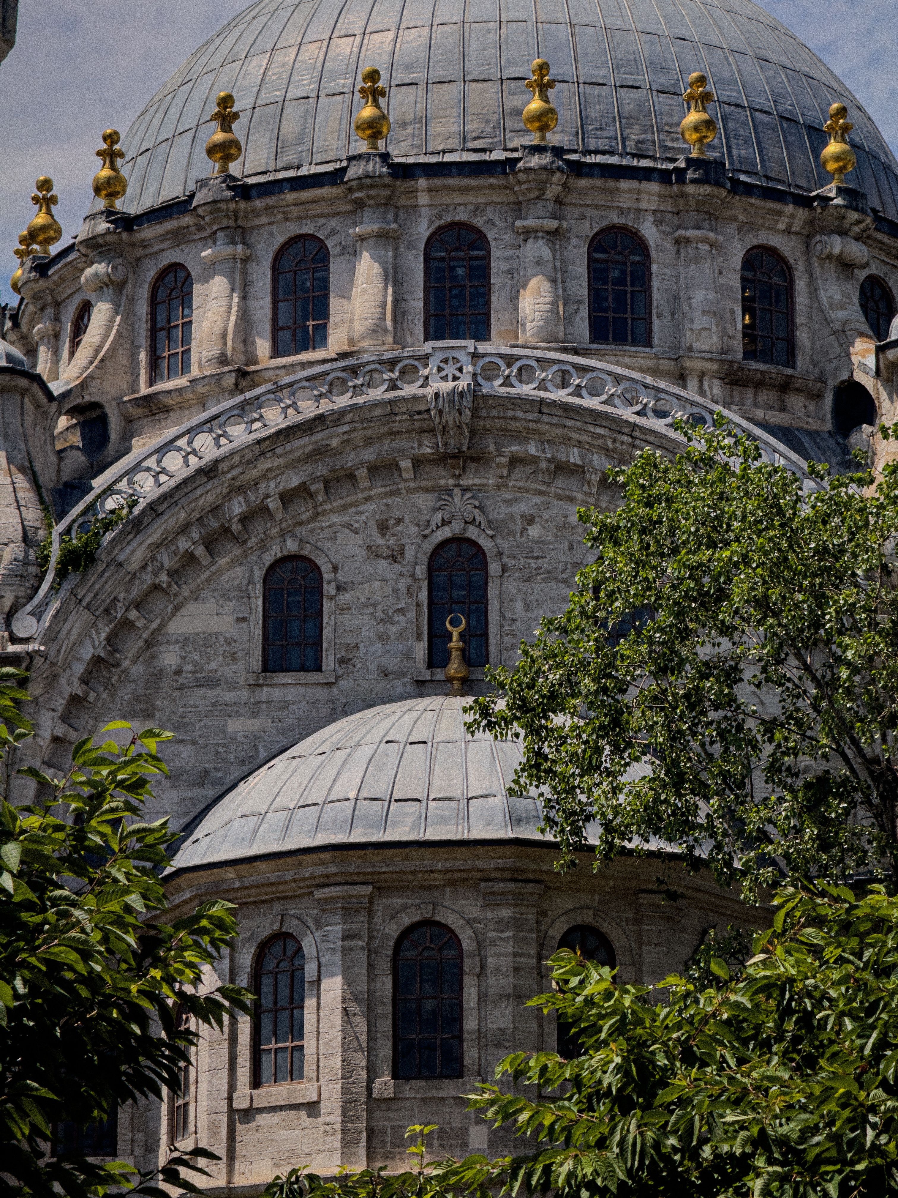 Historic Architecture of Ottoman Mosque Dome · Free Stock Photo