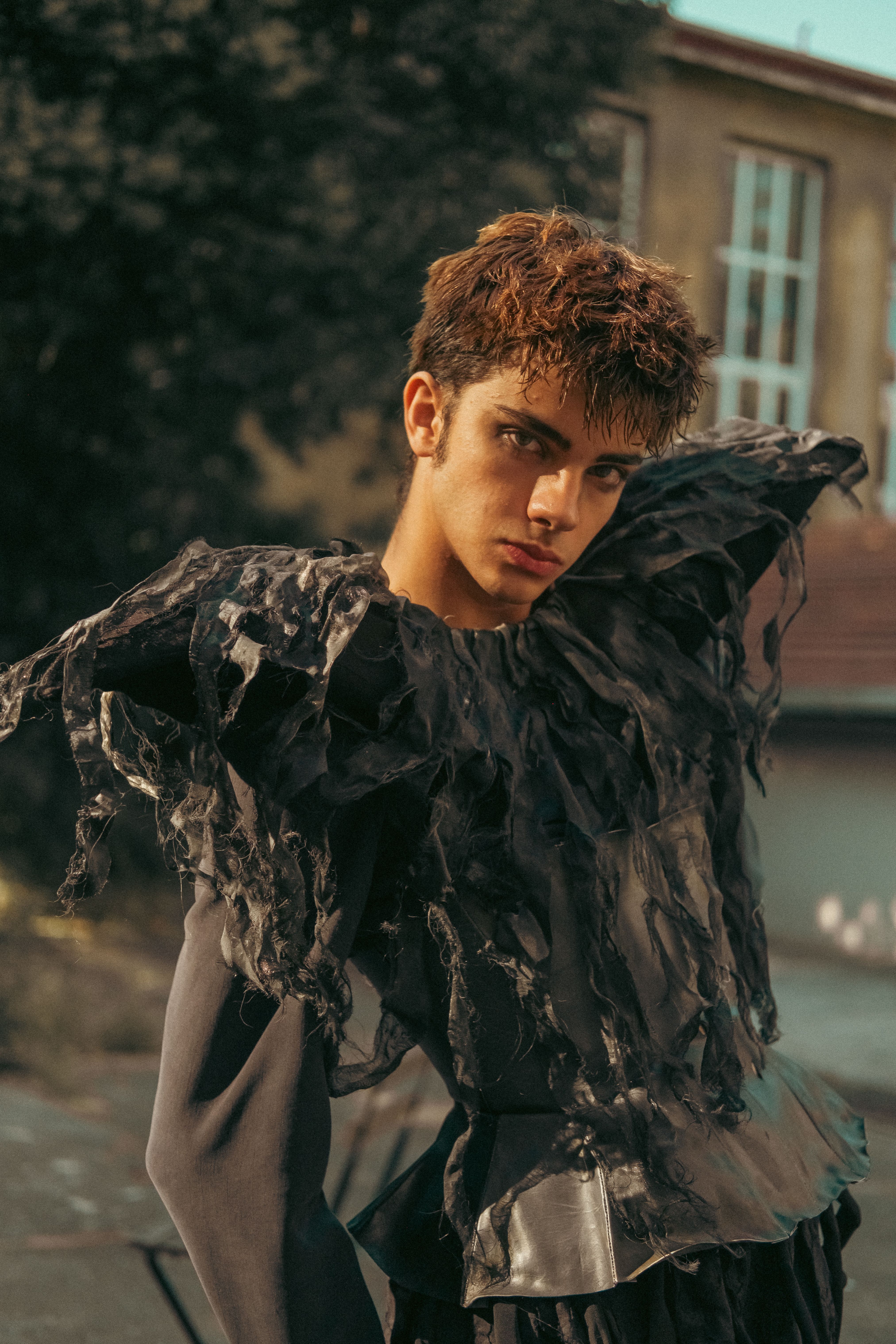 Stylish Portrait of a Model in Avant-Garde Fashion · Free Stock Photo