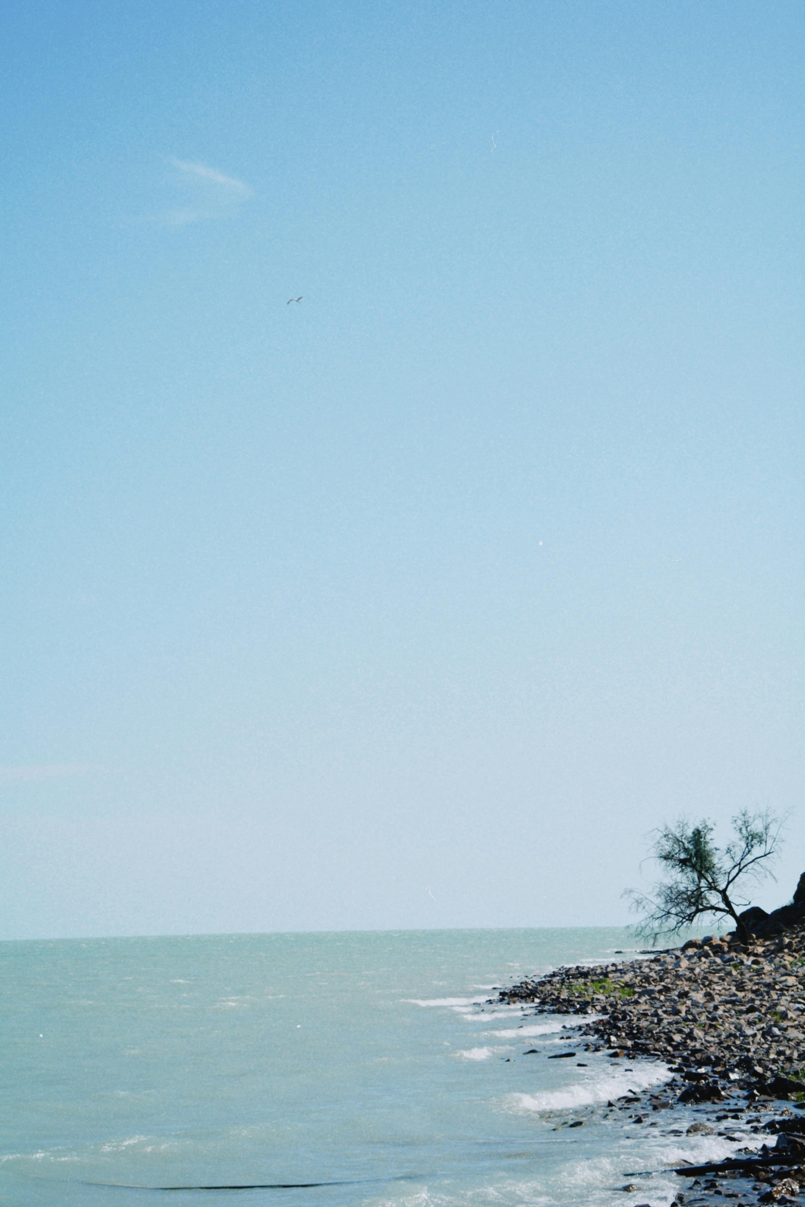 Tranquil Shoreline of Lake Balkhash in Kazakhstan · Free Stock Photo