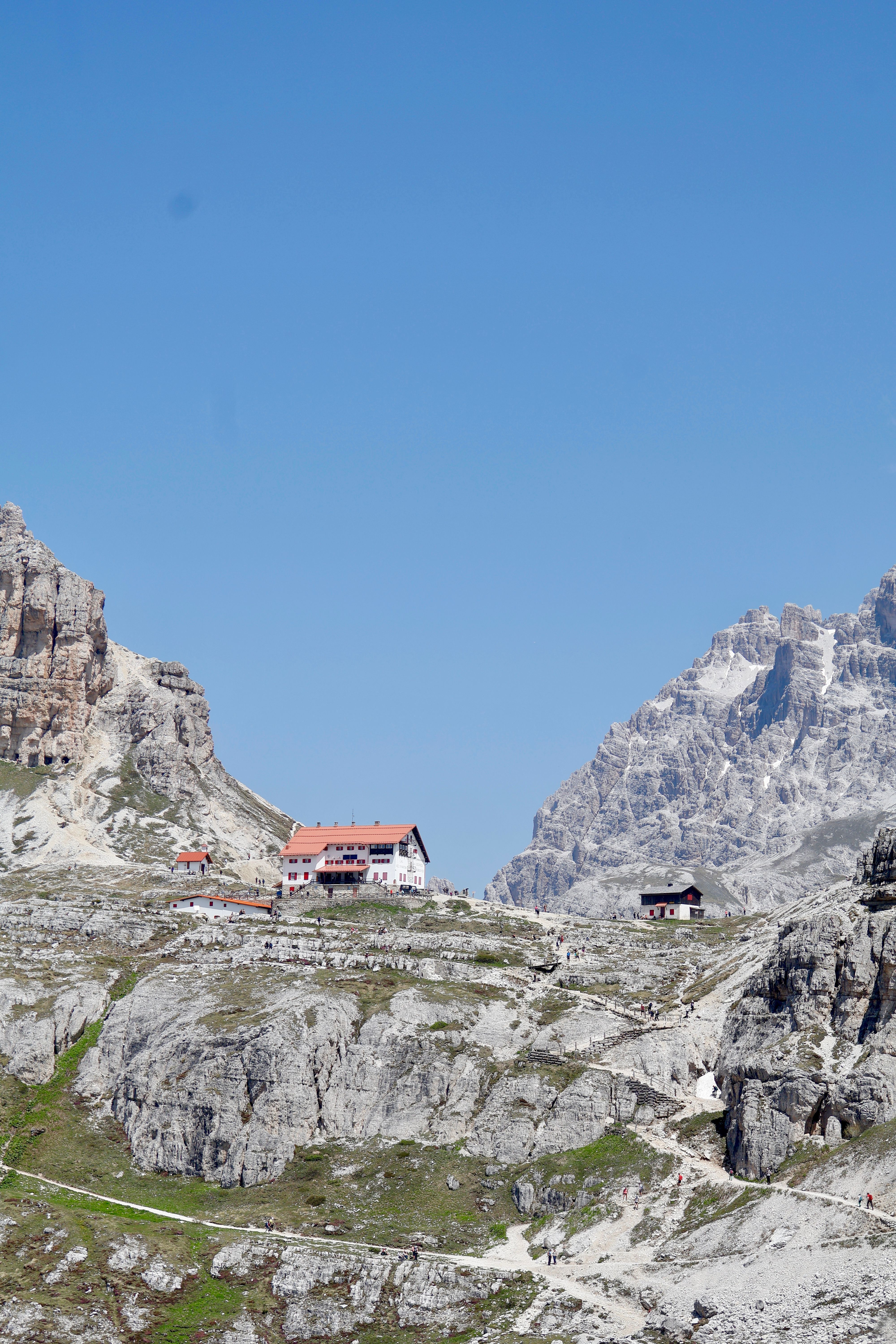 Mountain Refuge in Italian Dolomites · Free Stock Photo