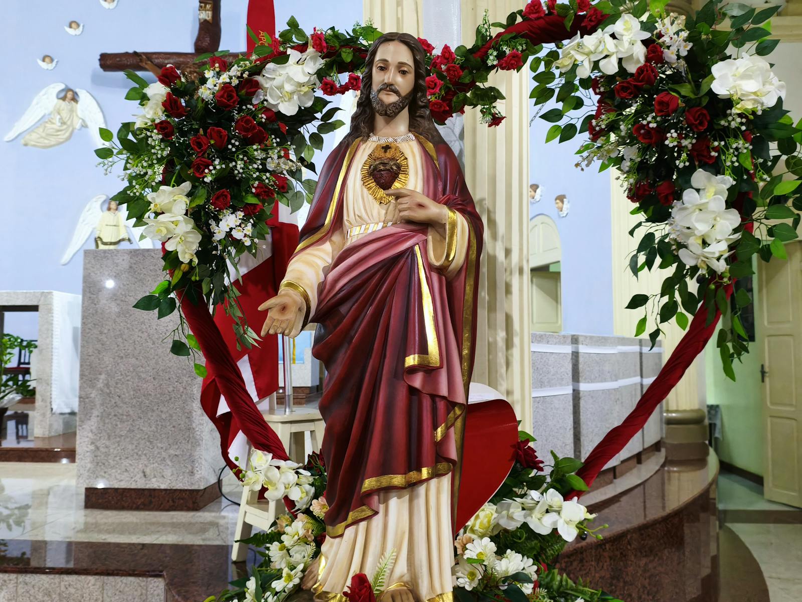 Sacred Heart Of Jesus And Immaculate Heart Of Mary Photos, Download The BEST Free Sacred Heart ...