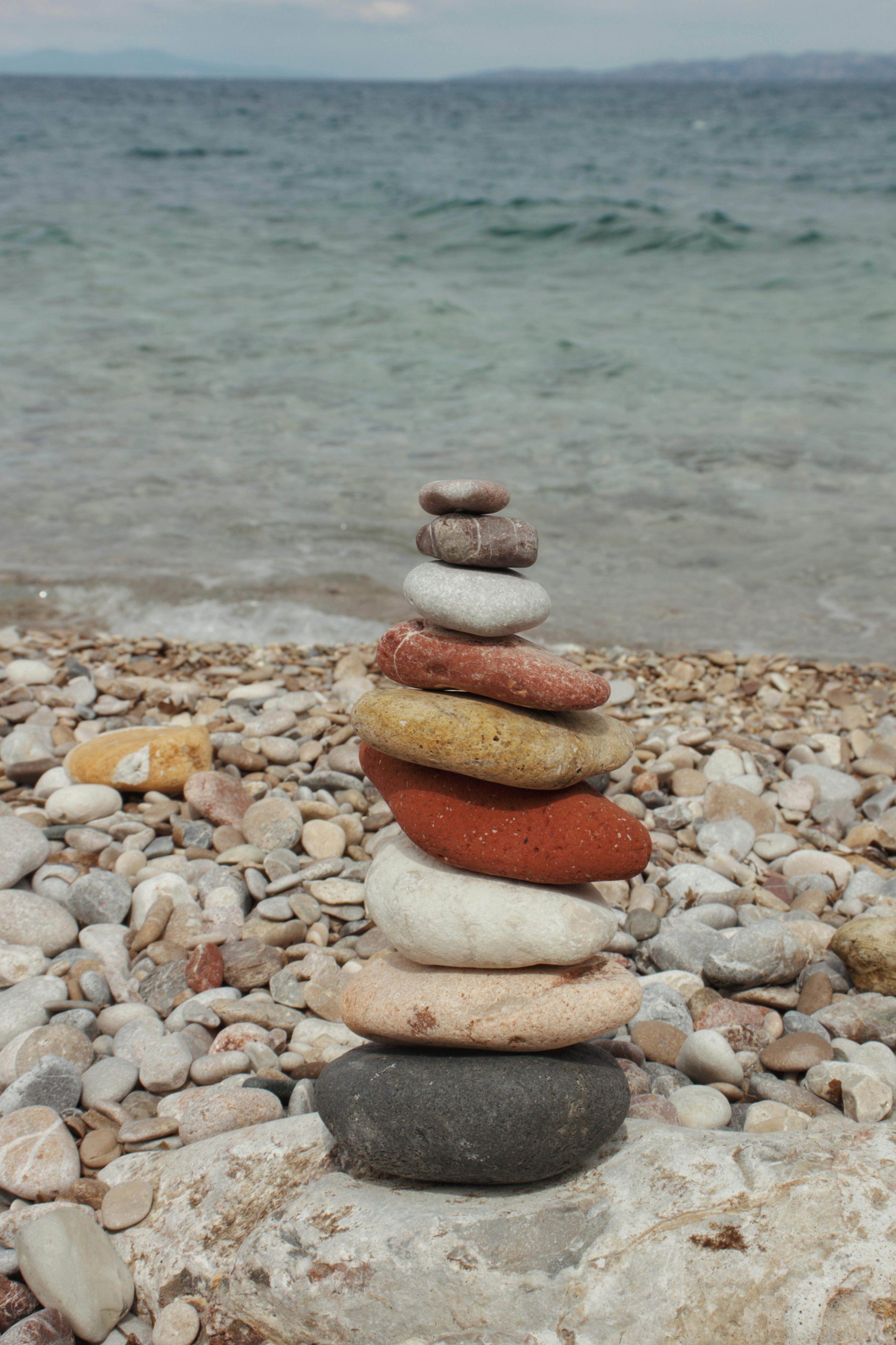 Balance Rocks On Beach Photos, Download The BEST Free Balance Rocks On ...