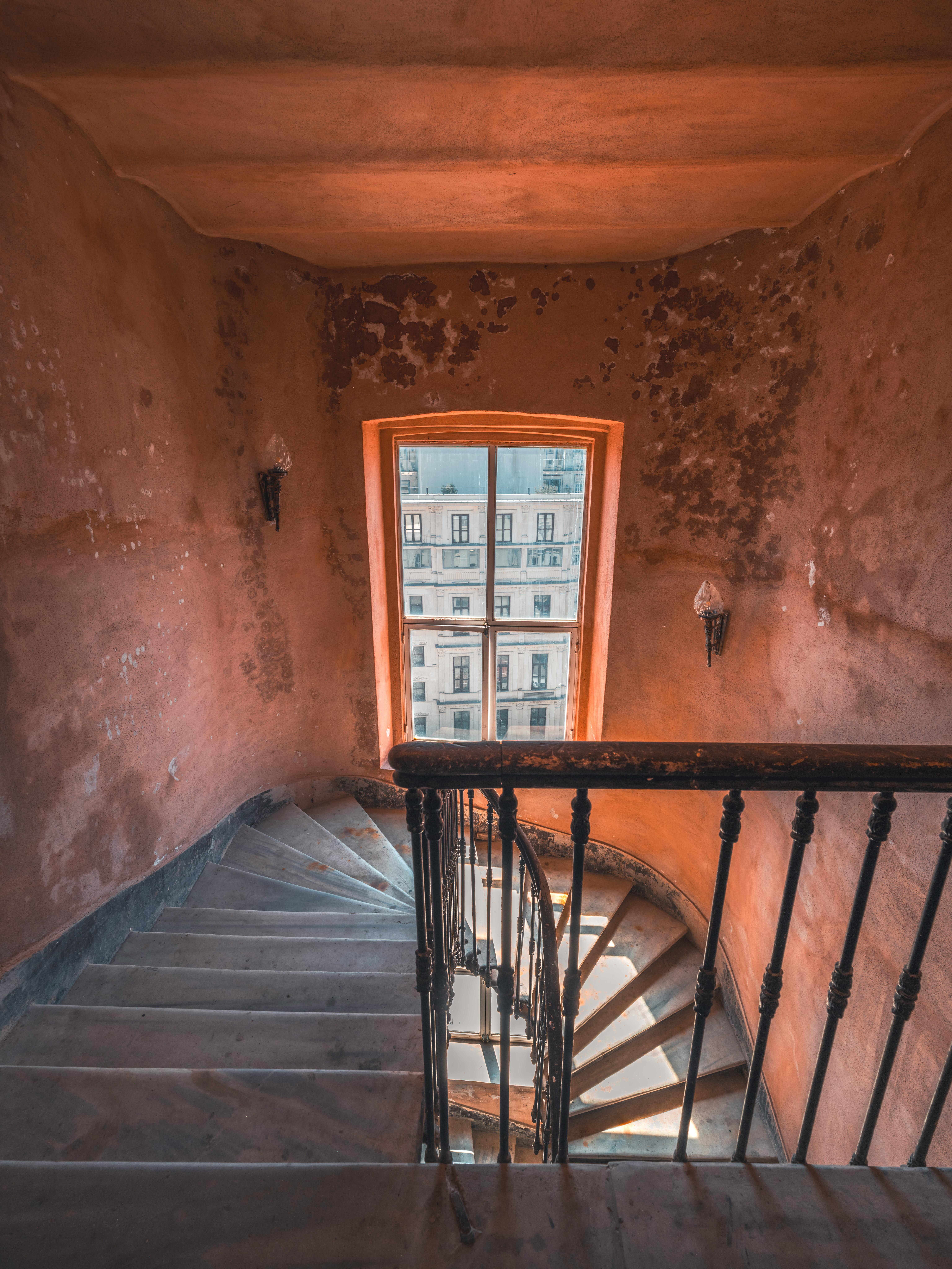 Spiral Staircase View in Historic Istanbul Building · Free Stock Photo