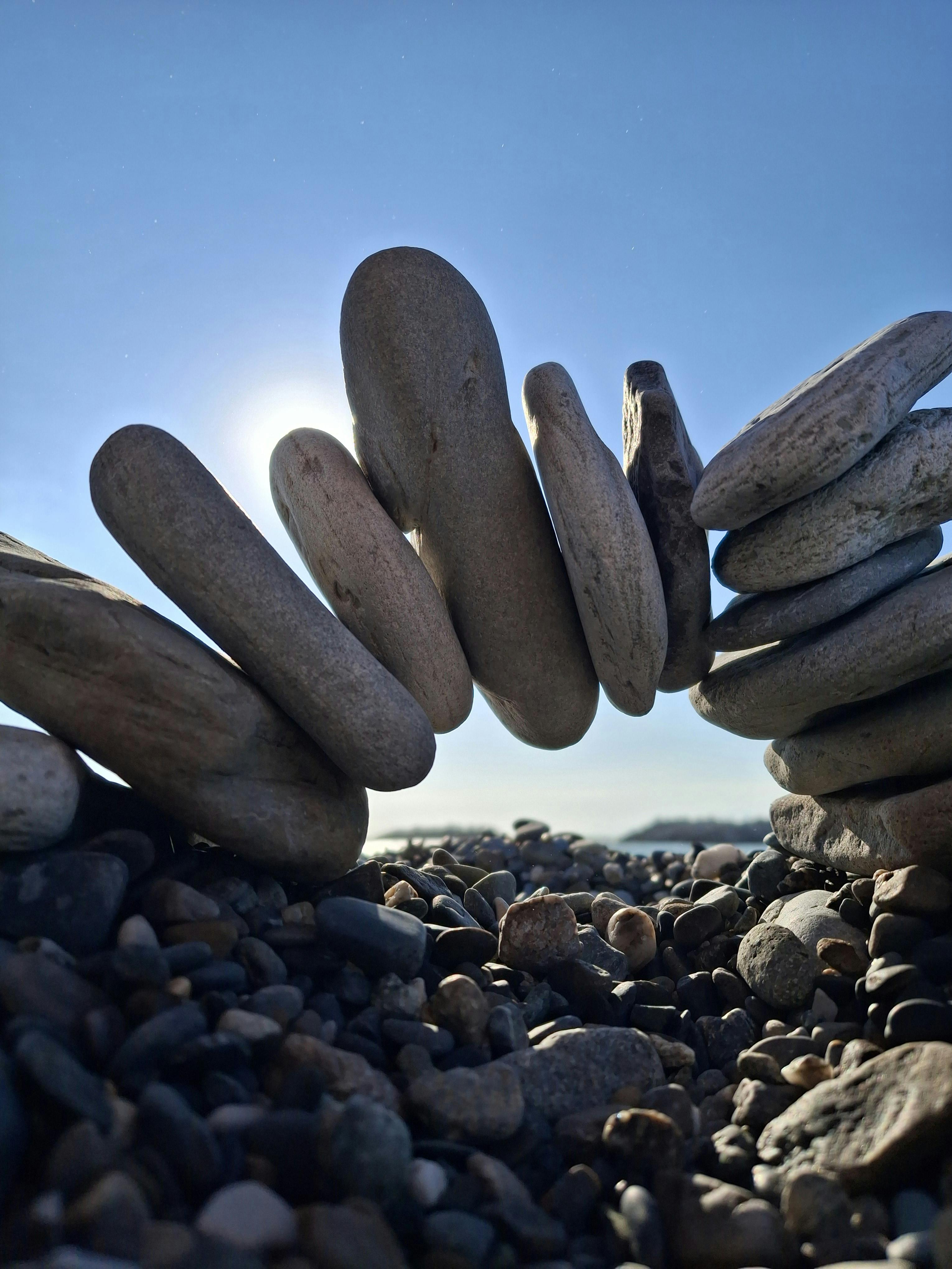 Pebble Stacking Photos, Download The BEST Free Pebble Stacking Stock ...
