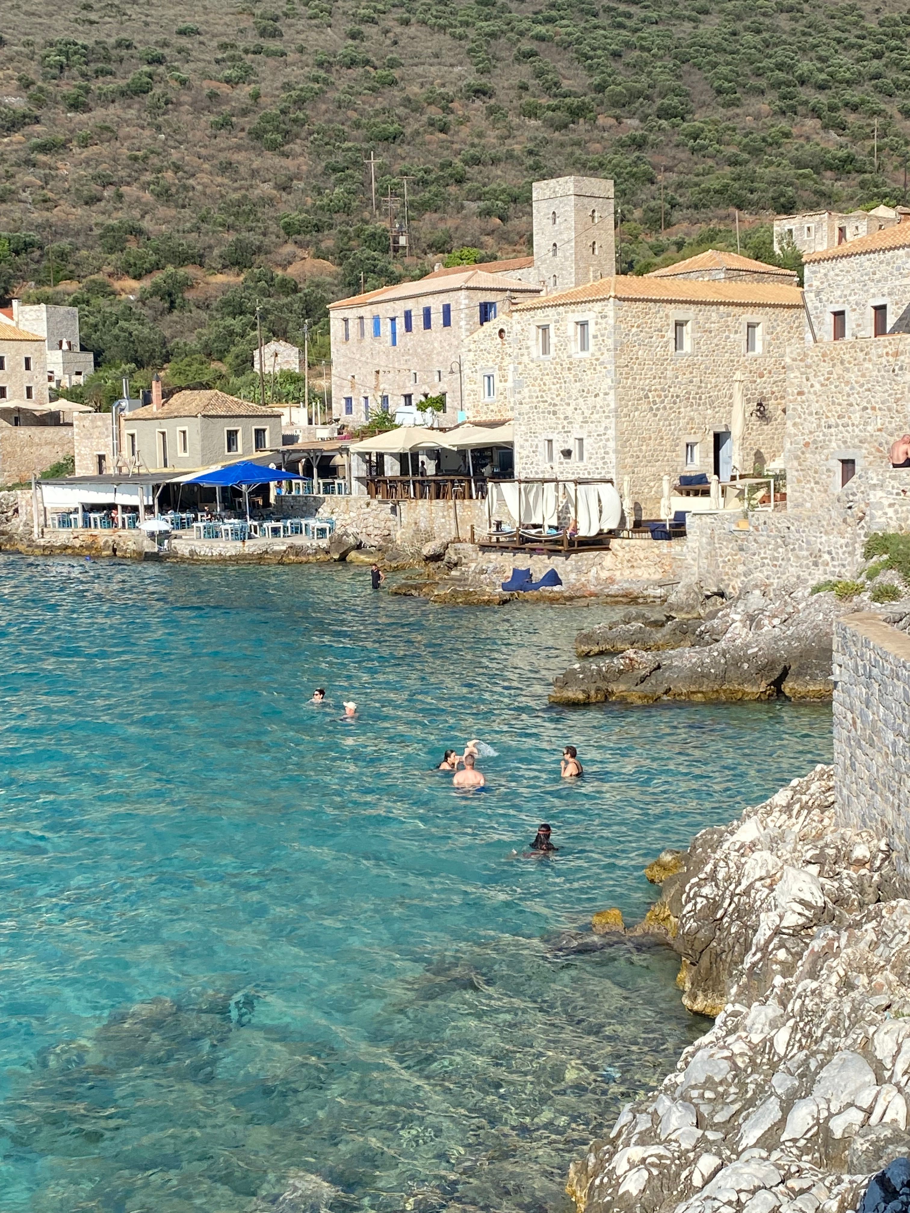 Charming Coastal View of Limeni Village, Greece · Free Stock Photo