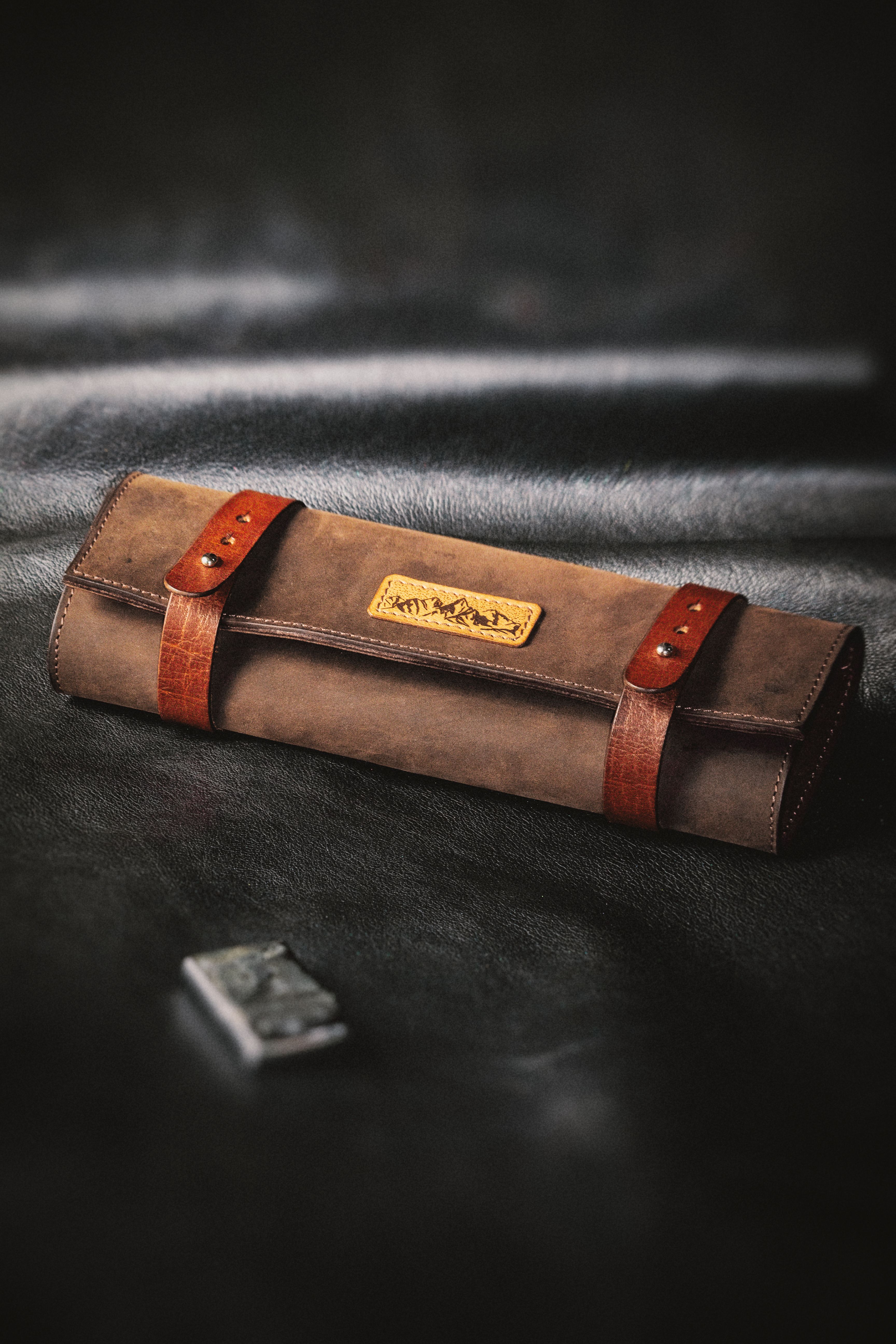 Elegant Handmade Leather Carry Case · Free Stock Photo