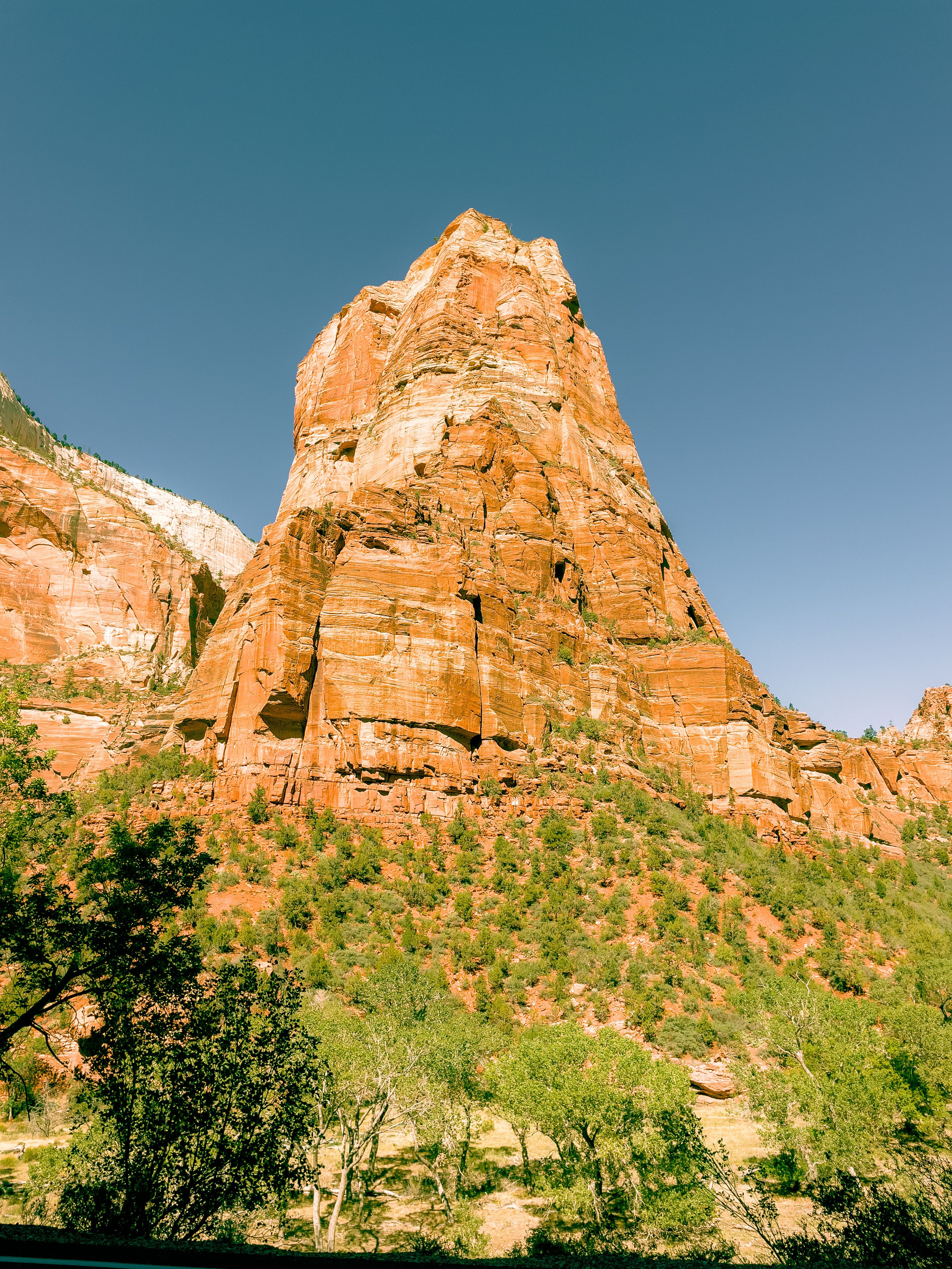 Majestic Zion National Park Rock Formation · Free Stock Photo