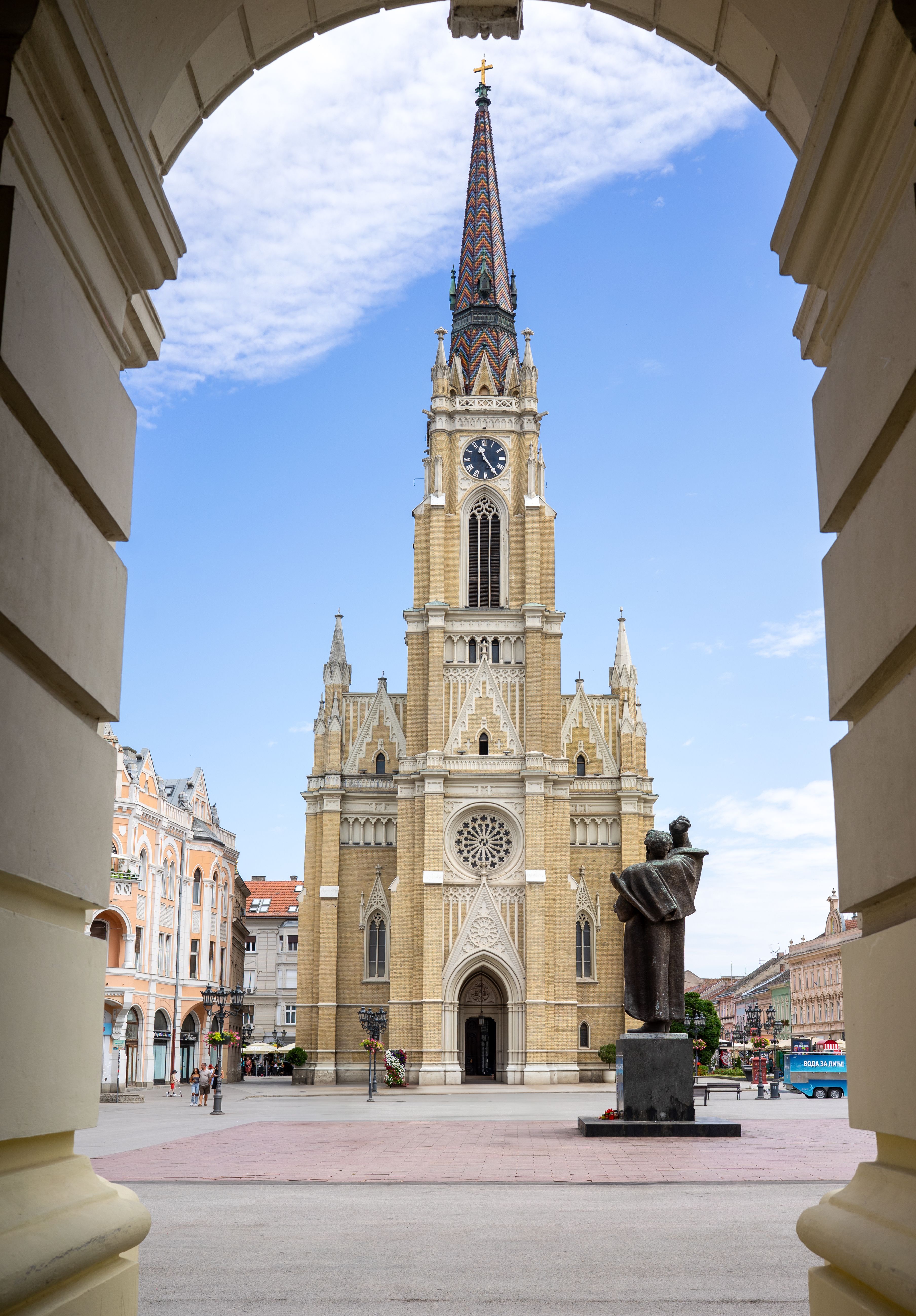 Stunning View of Novi Sad's Name of Mary Church · Free Stock Photo