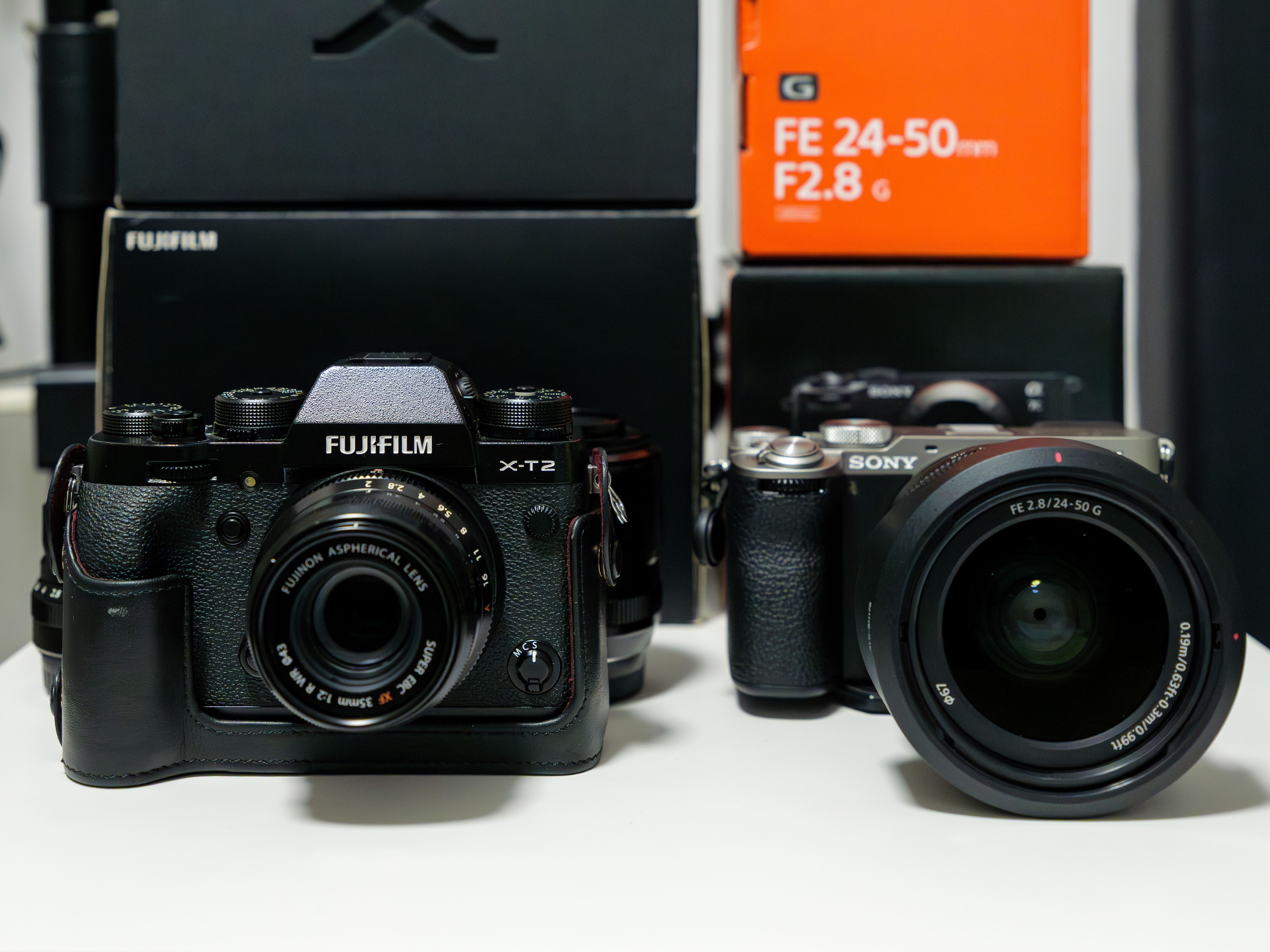 Professional Camera Equipment Display · Free Stock Photo