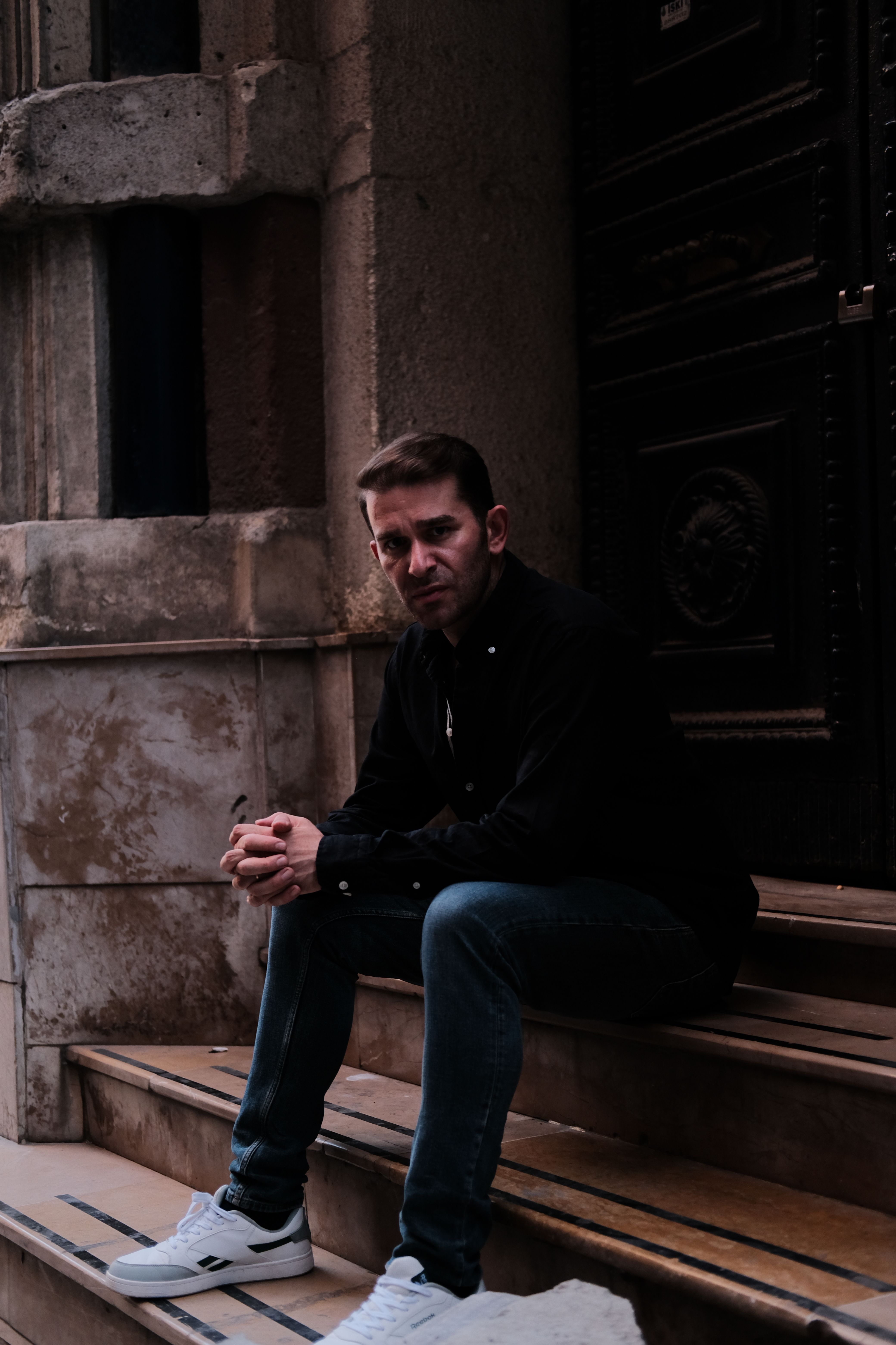 Sitting On Steps Photos, Download The BEST Free Sitting On Steps Stock ...
