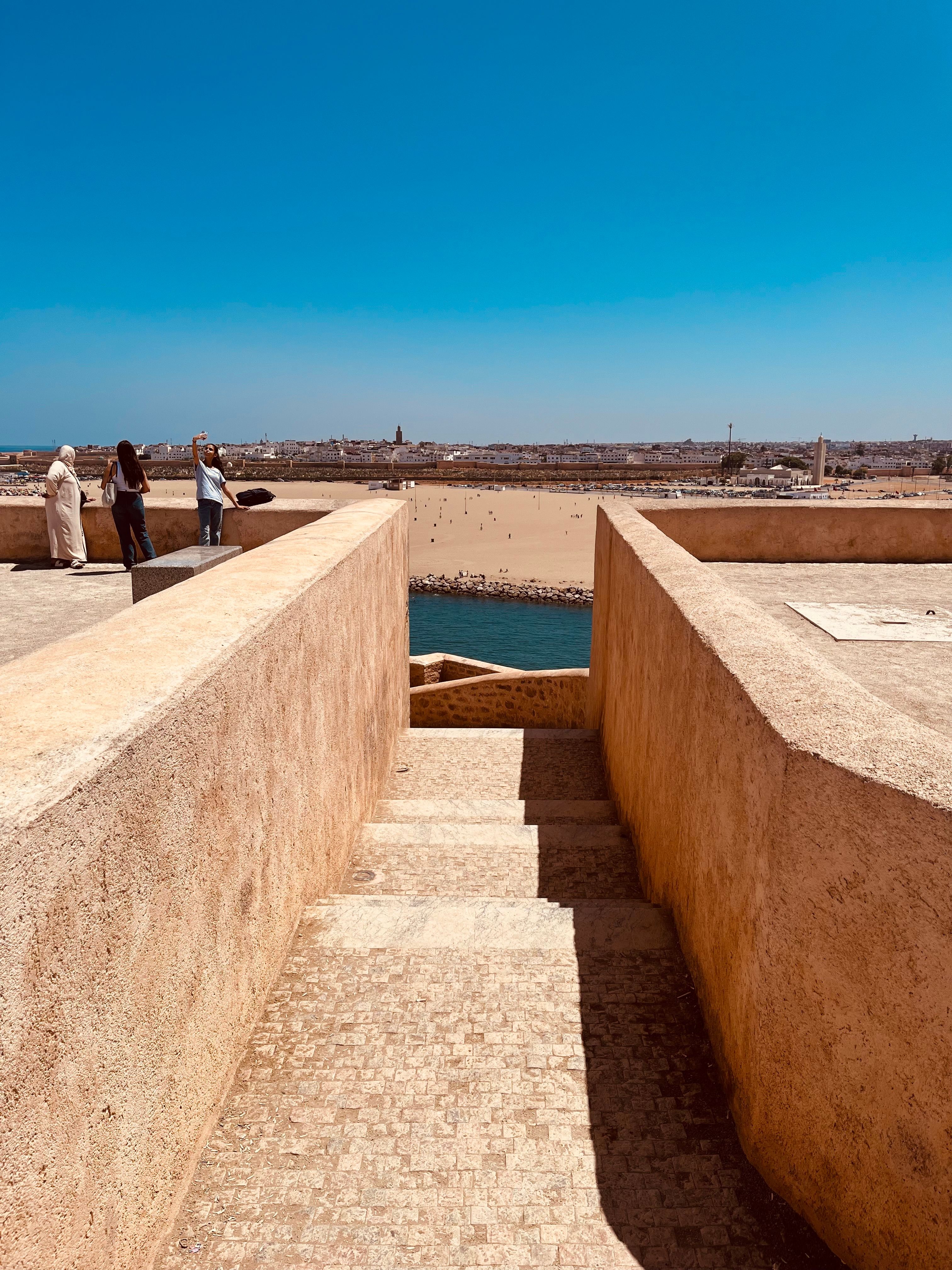 Historic Fort Overlooking Coastal Ocean View · Free Stock Photo