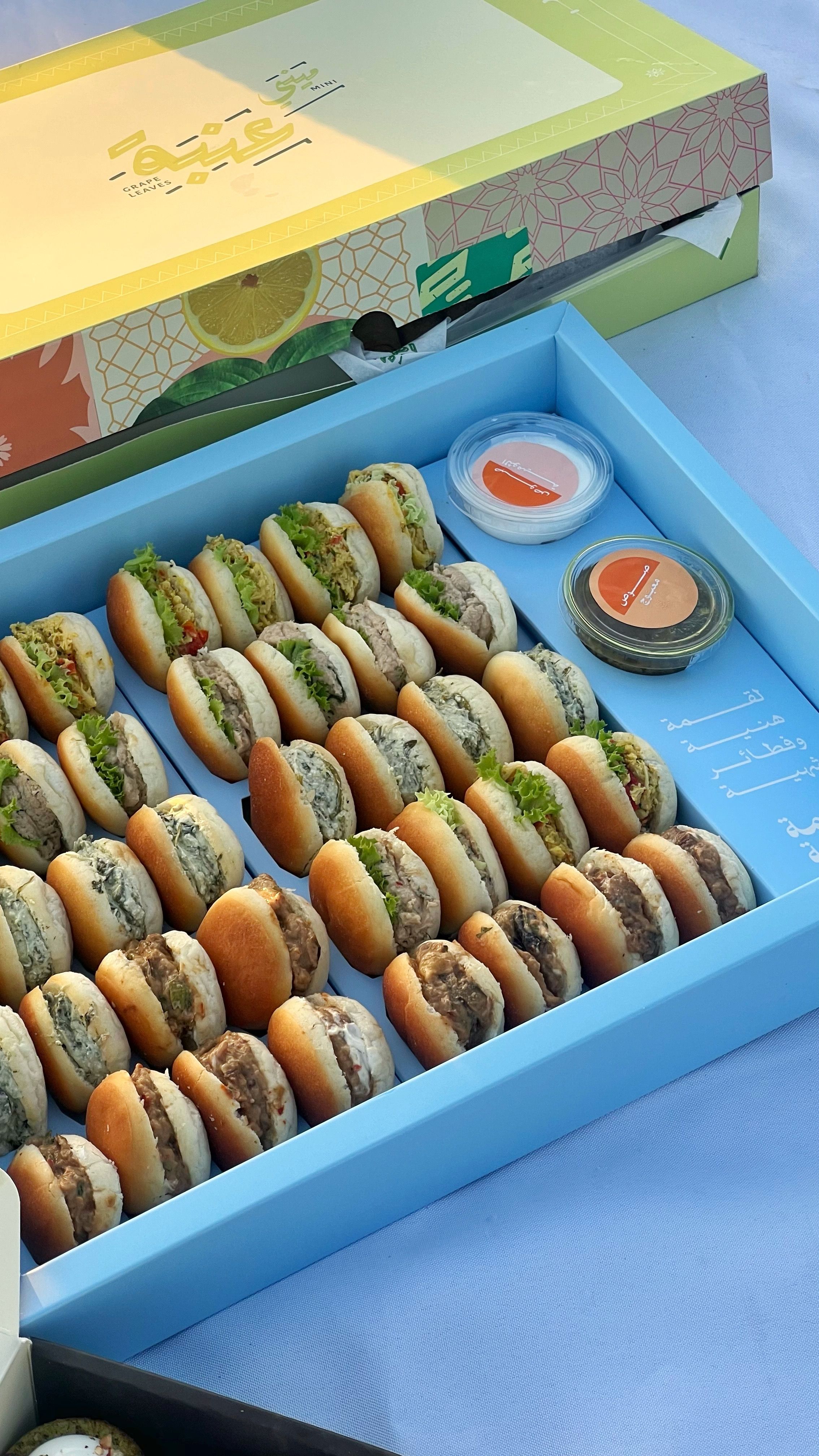 Colorful Assorted Mini Sandwich Box · Free Stock Photo