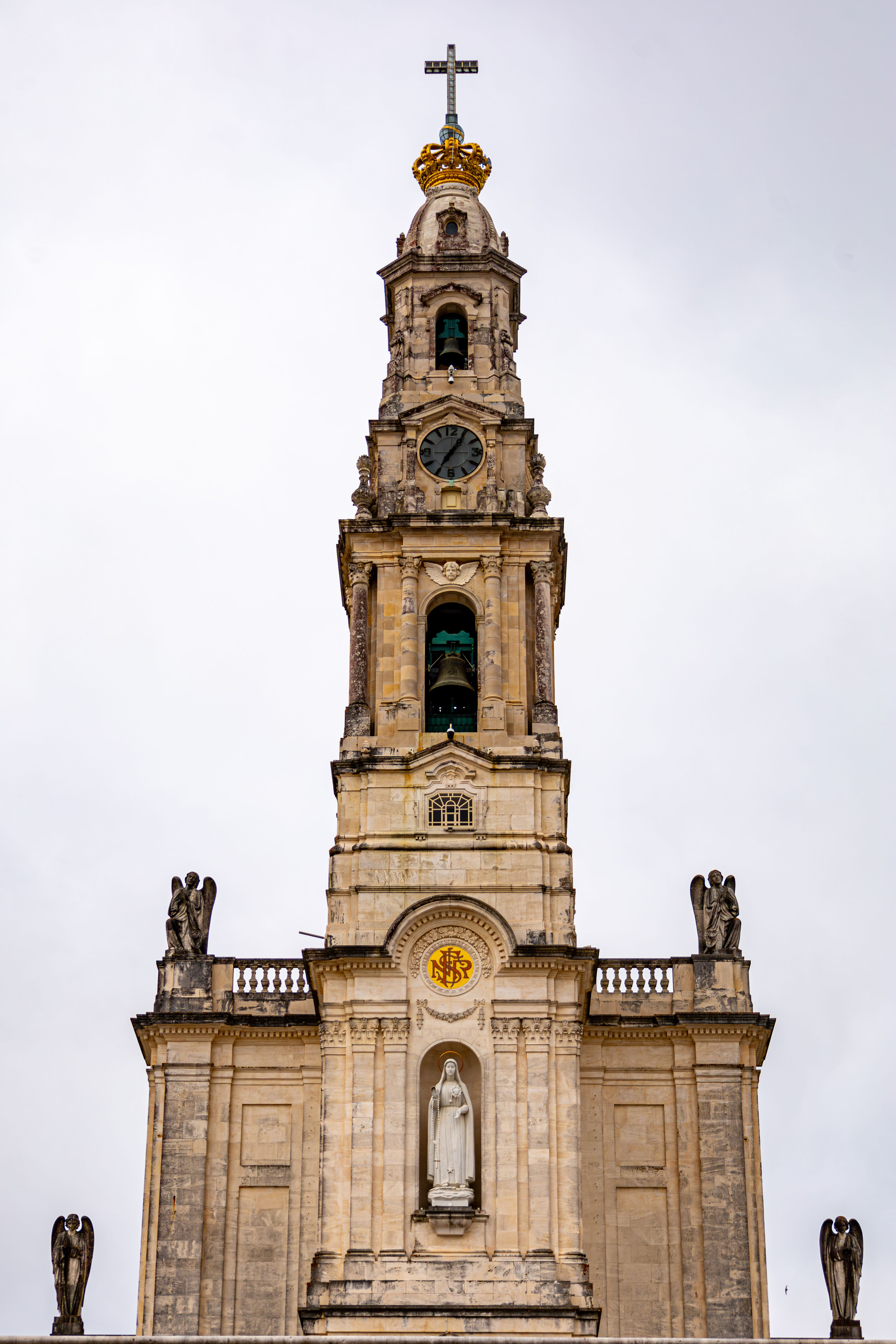 Tower of Sanctuary of Fátima in Portugal · Free Stock Photo