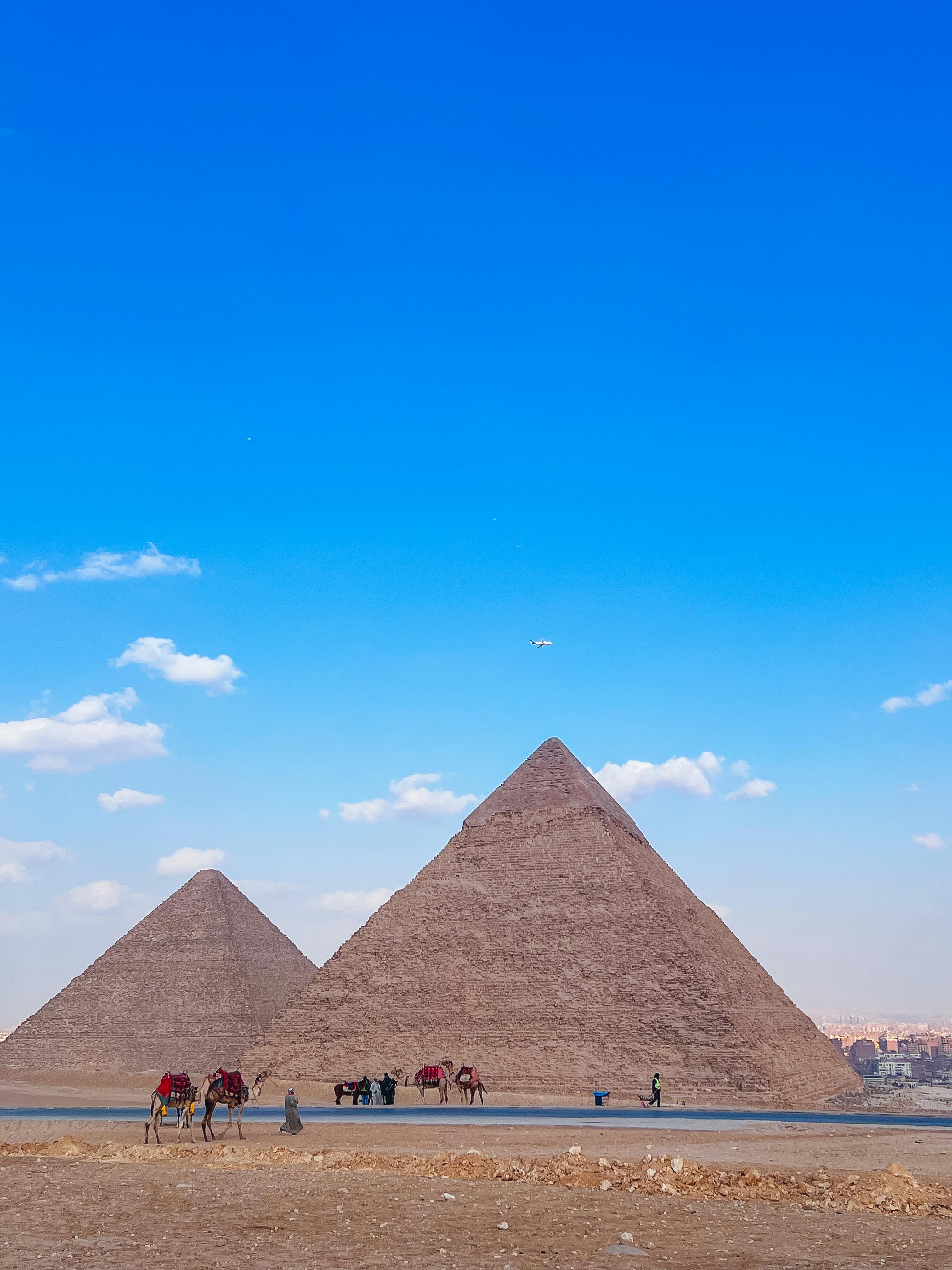 Pyramids Of Egypt Aerial View Photos, Download The BEST Free Pyramids ...