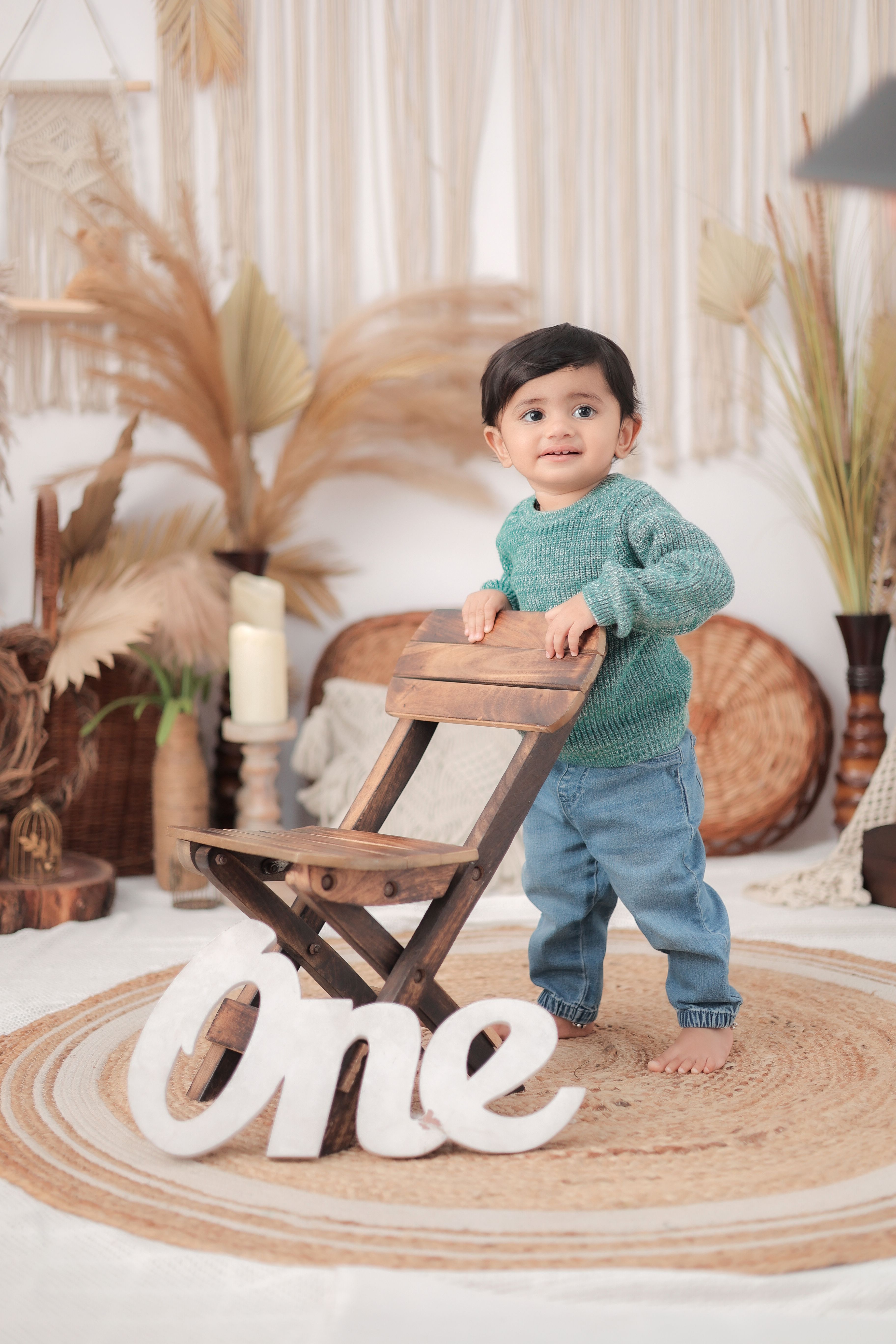 Adorable Toddler First Birthday Photoshoot · Free Stock Photo