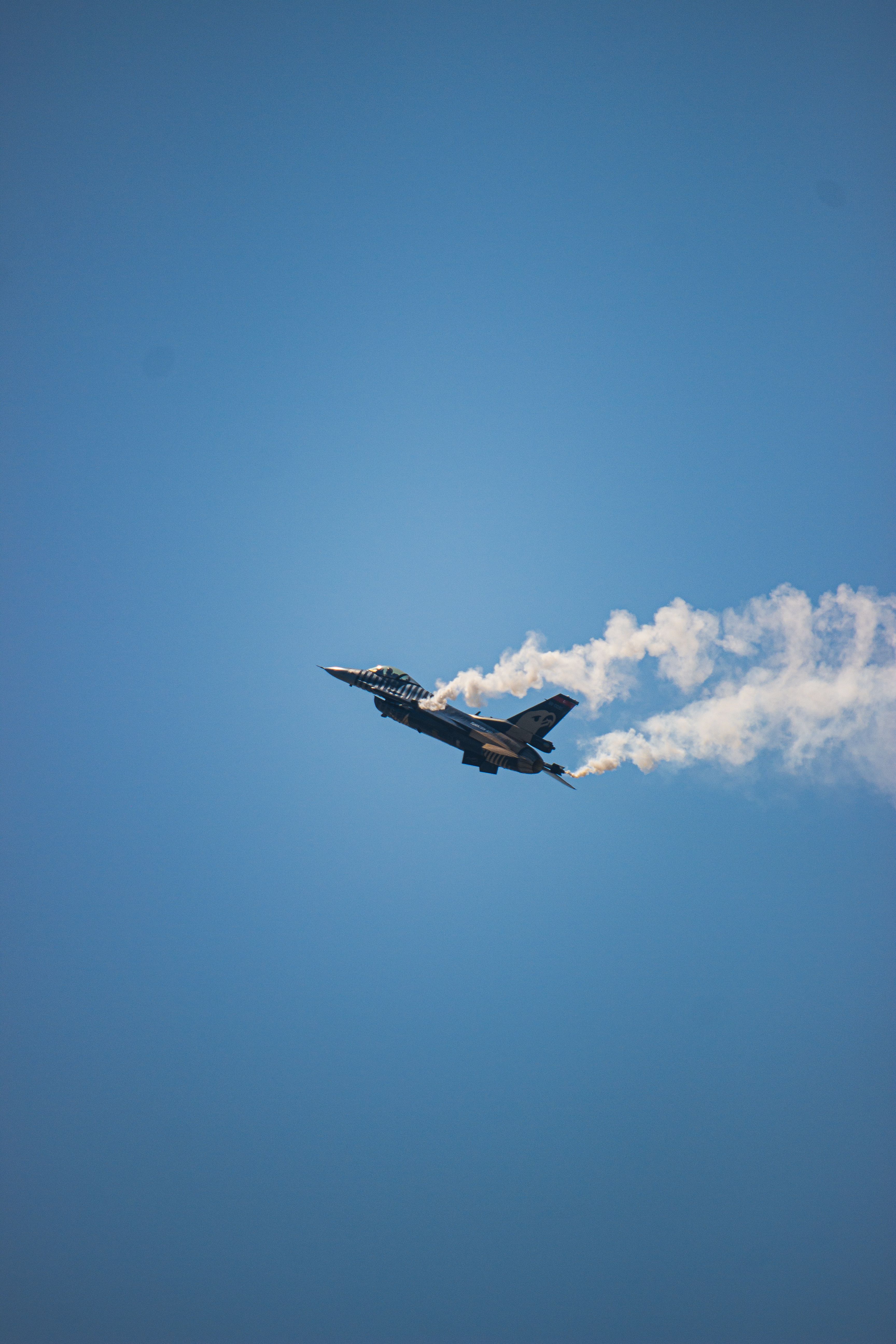 Military Airplane Launching Missile in Sky · Free Stock Photo