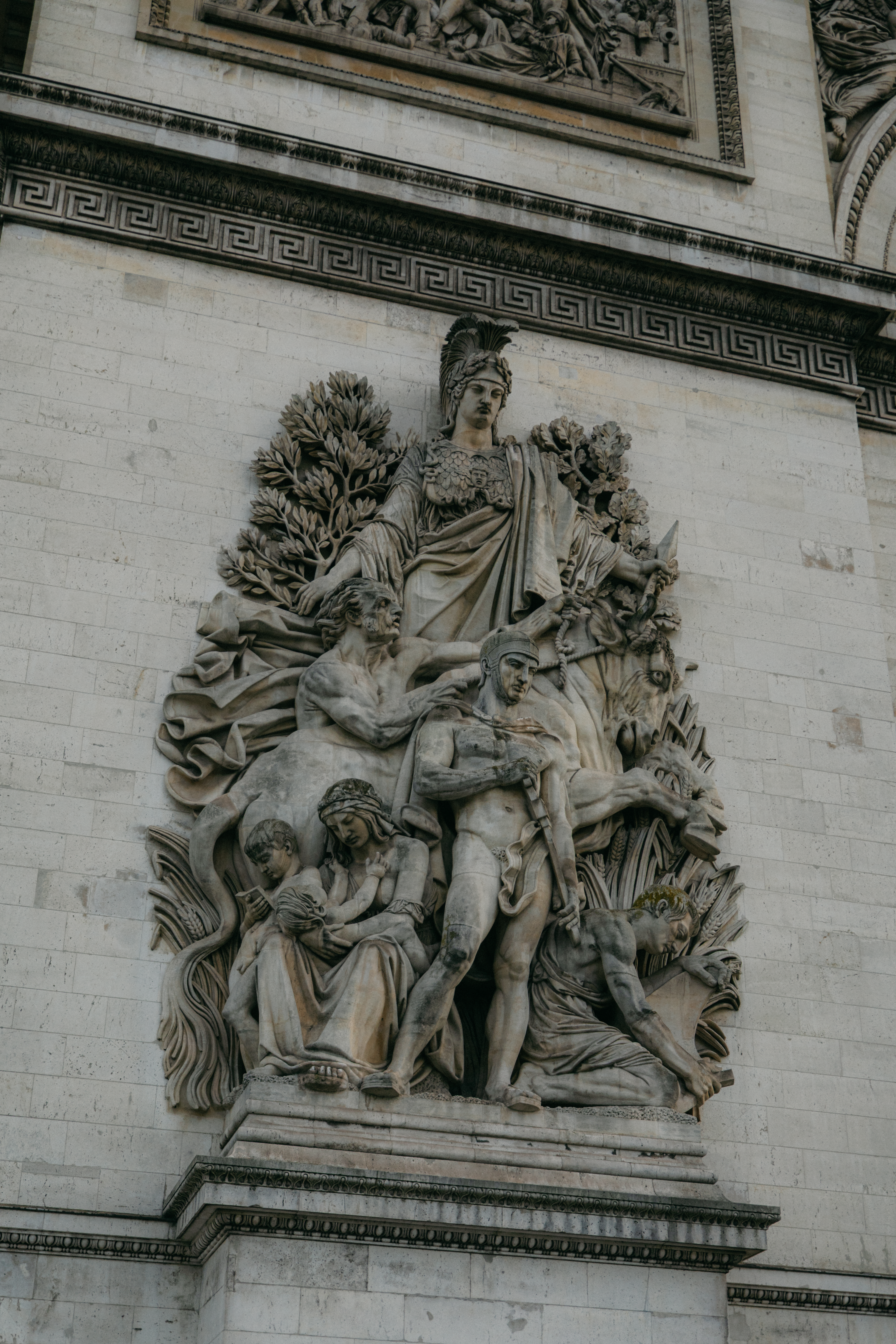 Detailed Sculpture on Arc de Triomphe, Paris · Free Stock Photo