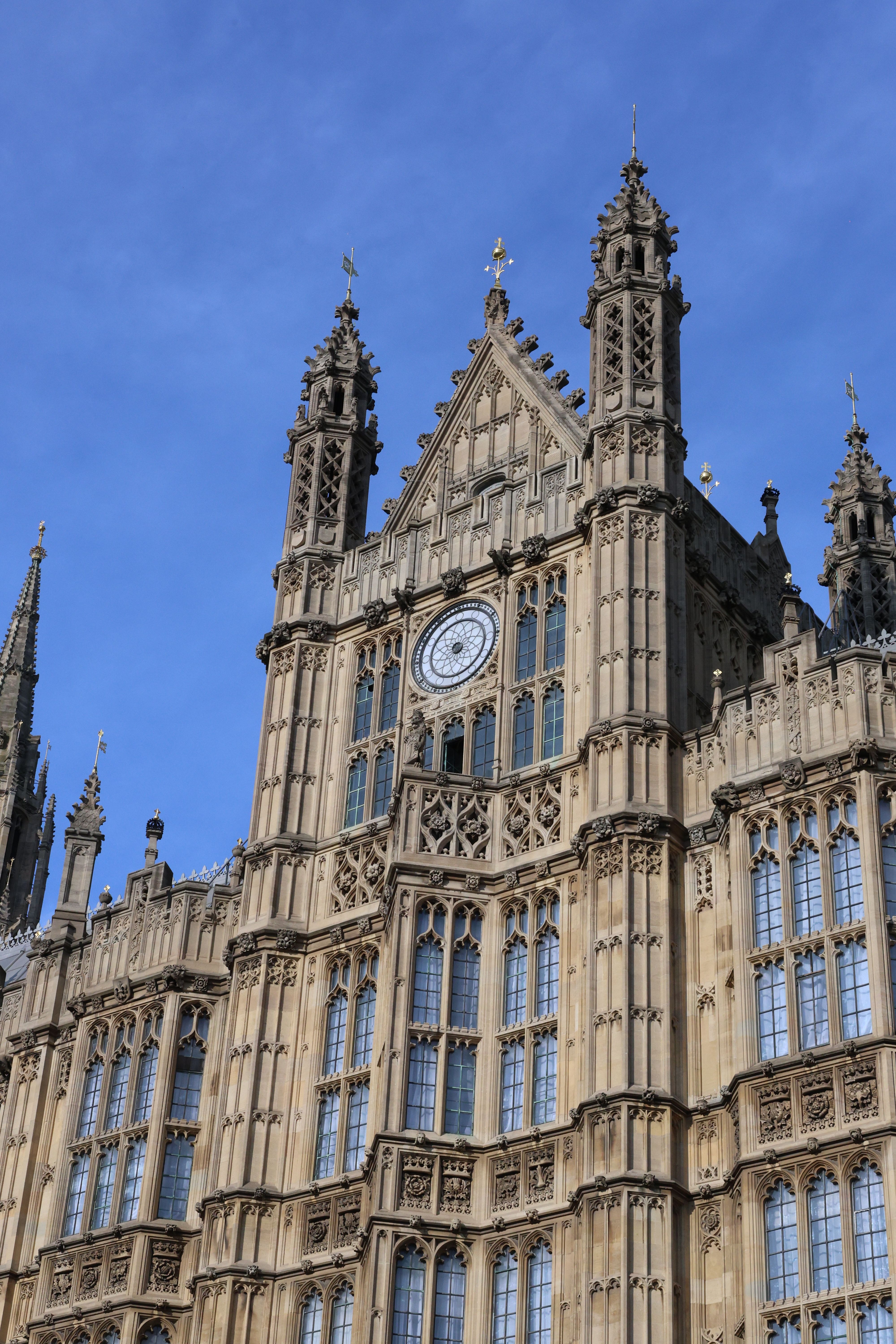 Gothic Architecture of Palace of Westminster · Free Stock Photo