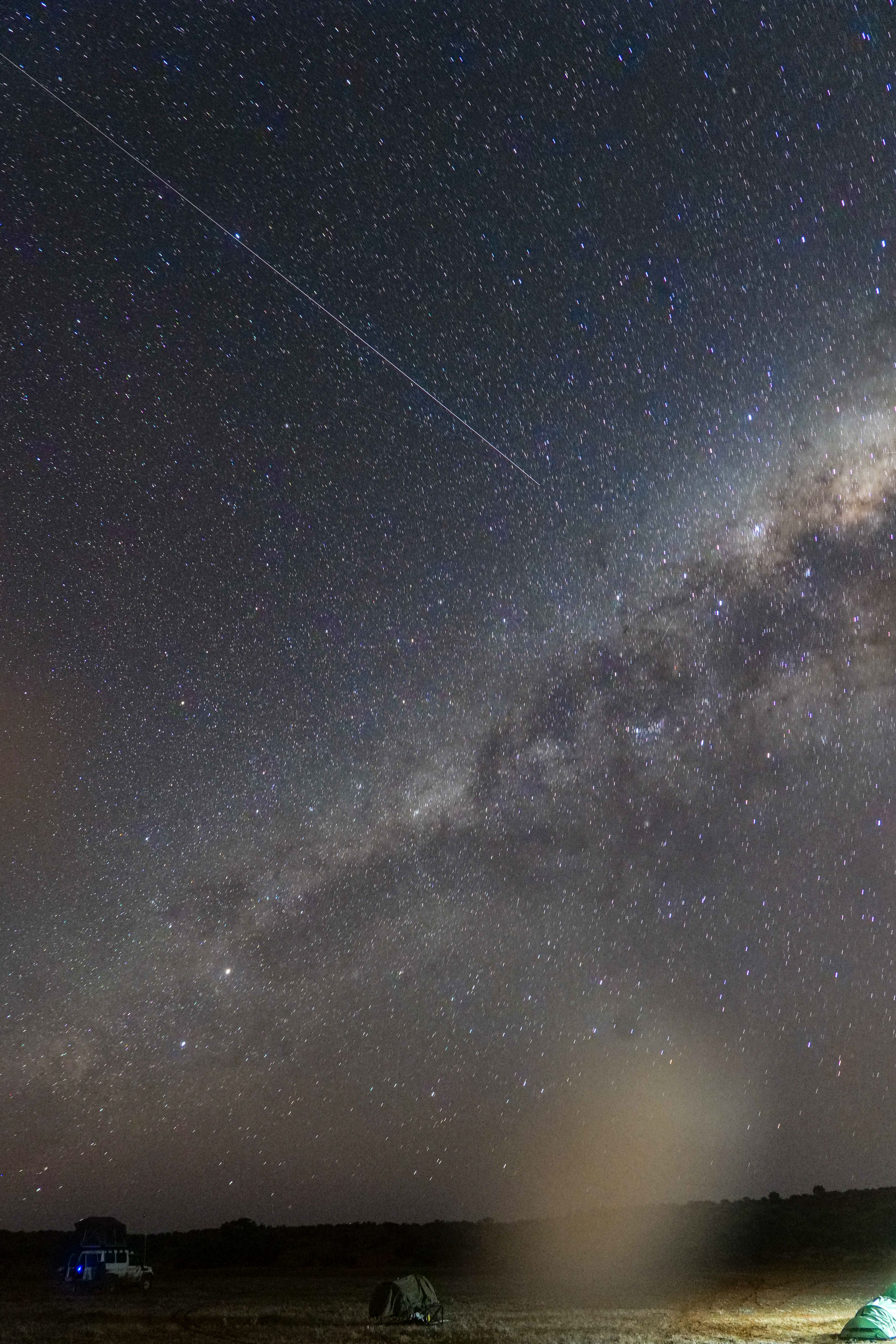 Stunning Milky Way Over Australian Desert Night Sky · Free Stock Photo
