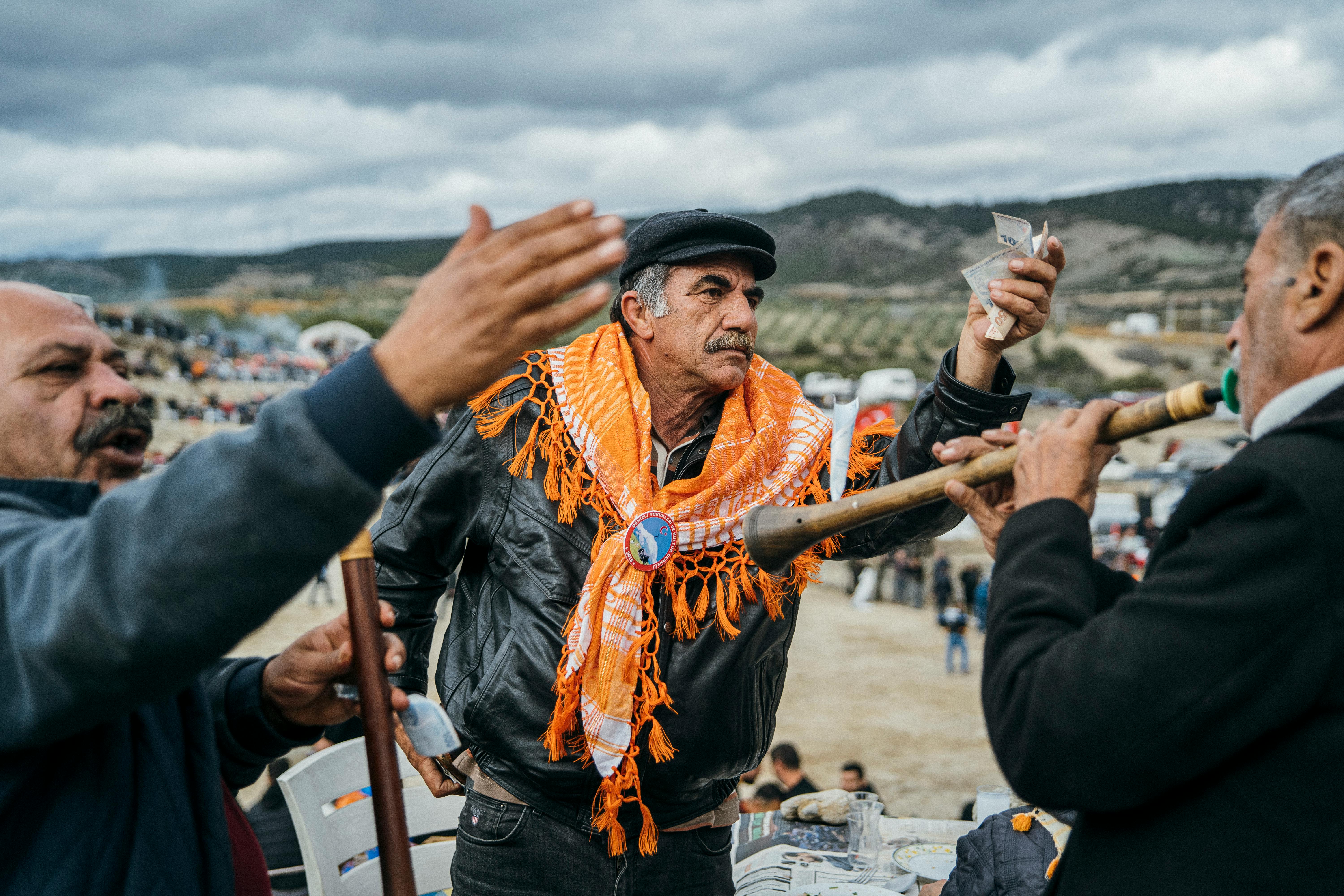Traditional Turkish Musicians Performing Outdoors · Free Stock Photo