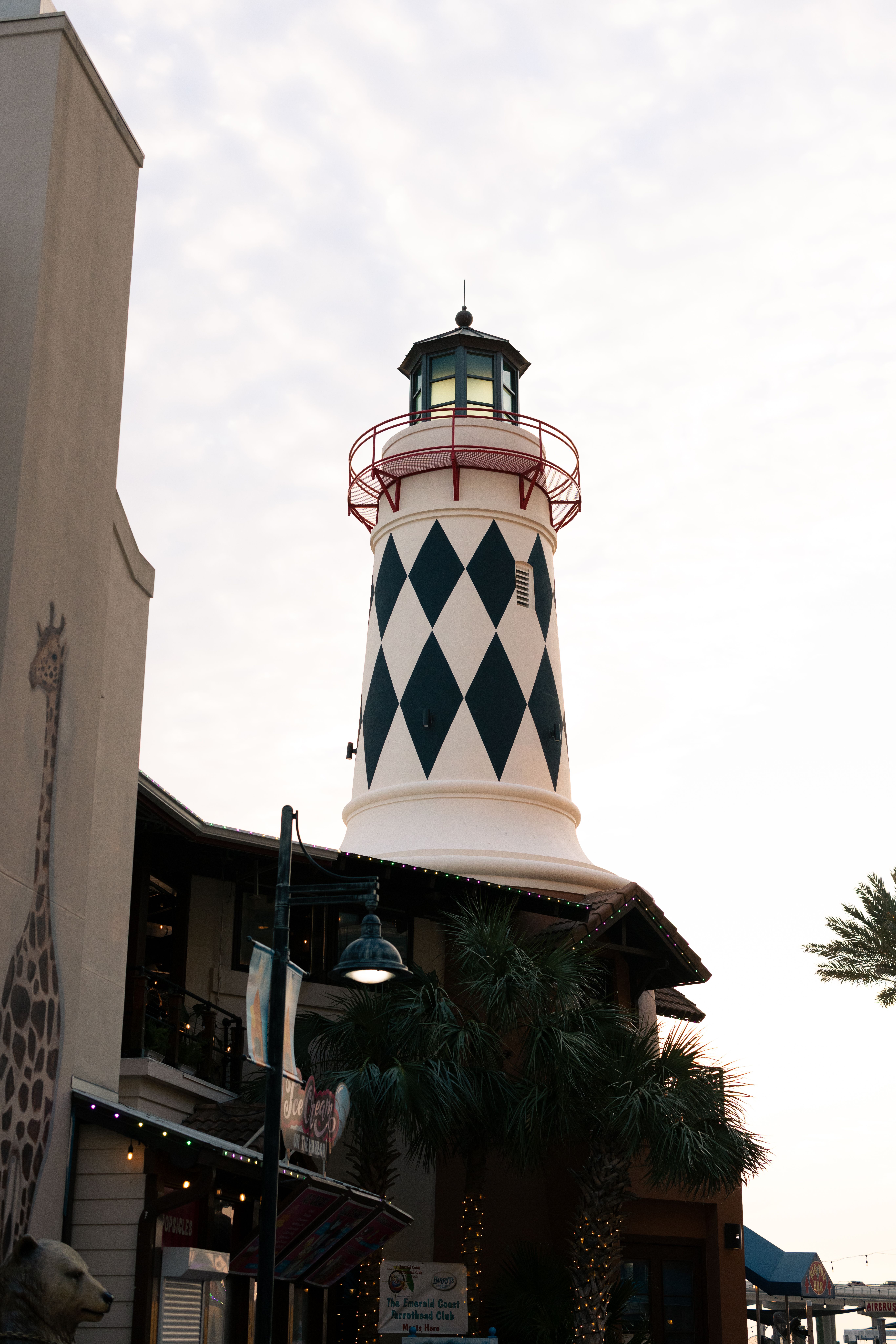 Vibrant Lighthouse at Destin Harbor · Free Stock Photo
