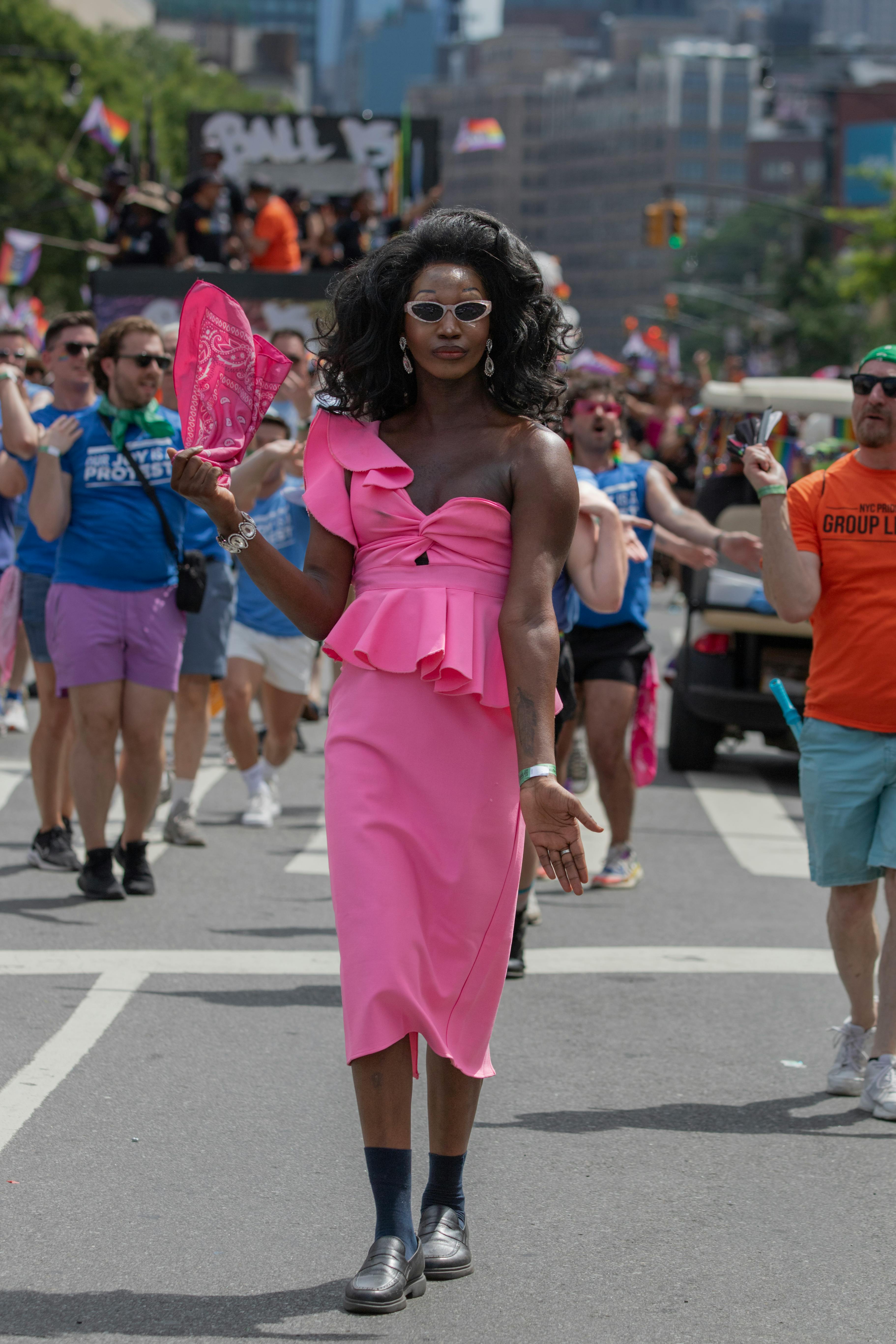 Vibrant NYC Pride Parade Celebrating Diversity · Free Stock Photo