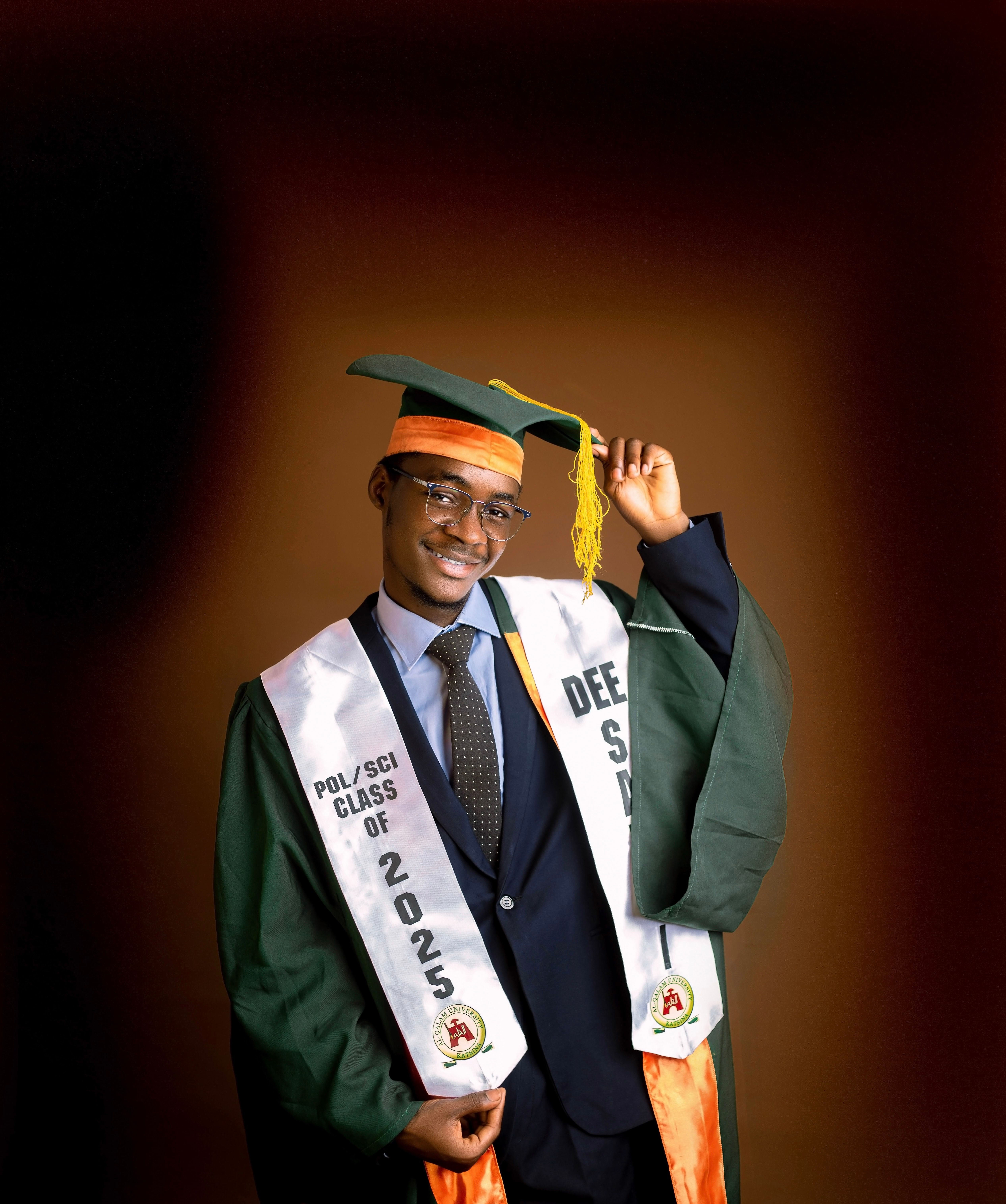 Graduation Ceremony Portrait of Dapper Graduate · Free Stock Photo