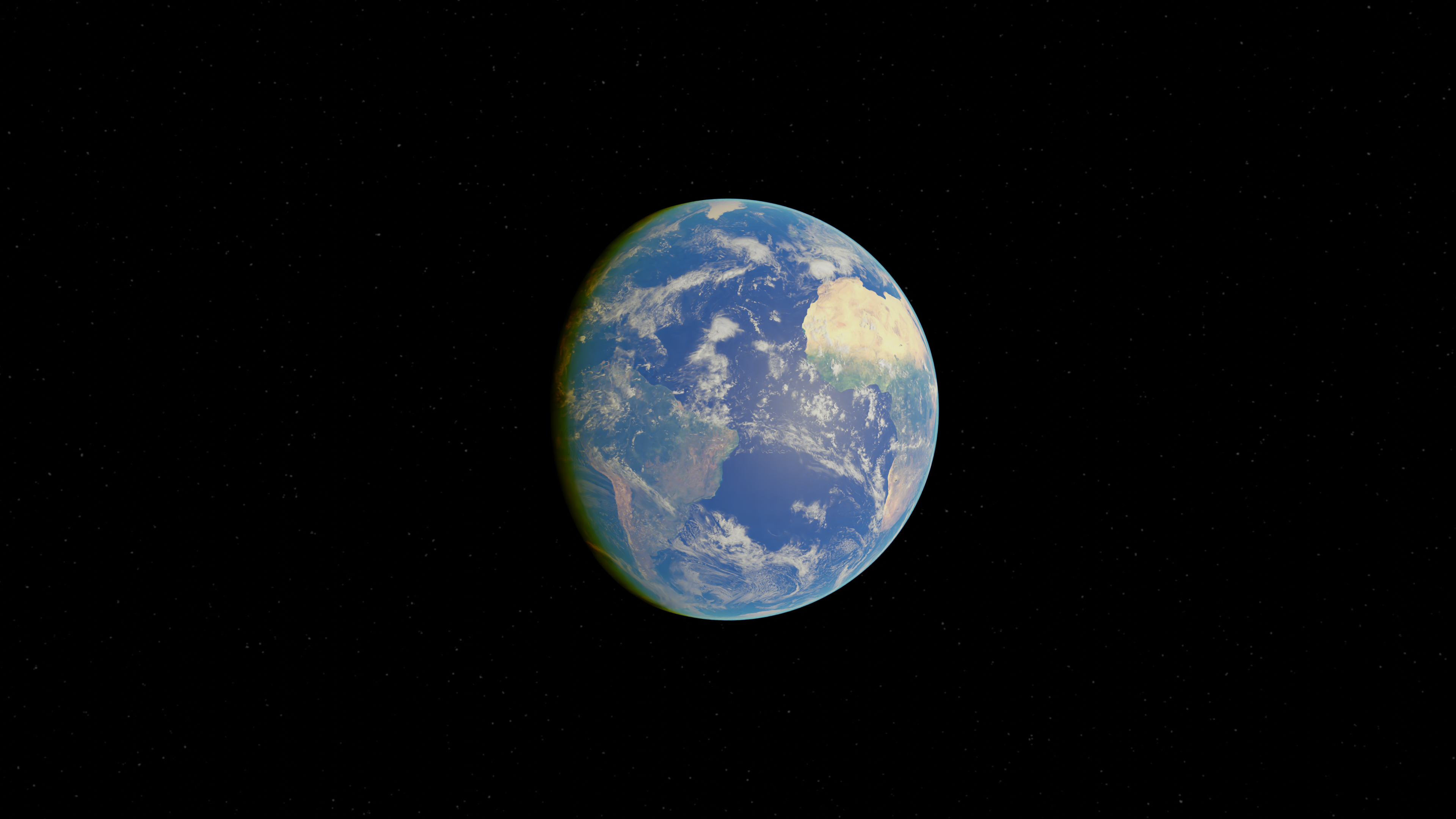 Planet Earth in Space with Stunning Detail · Free Stock Photo