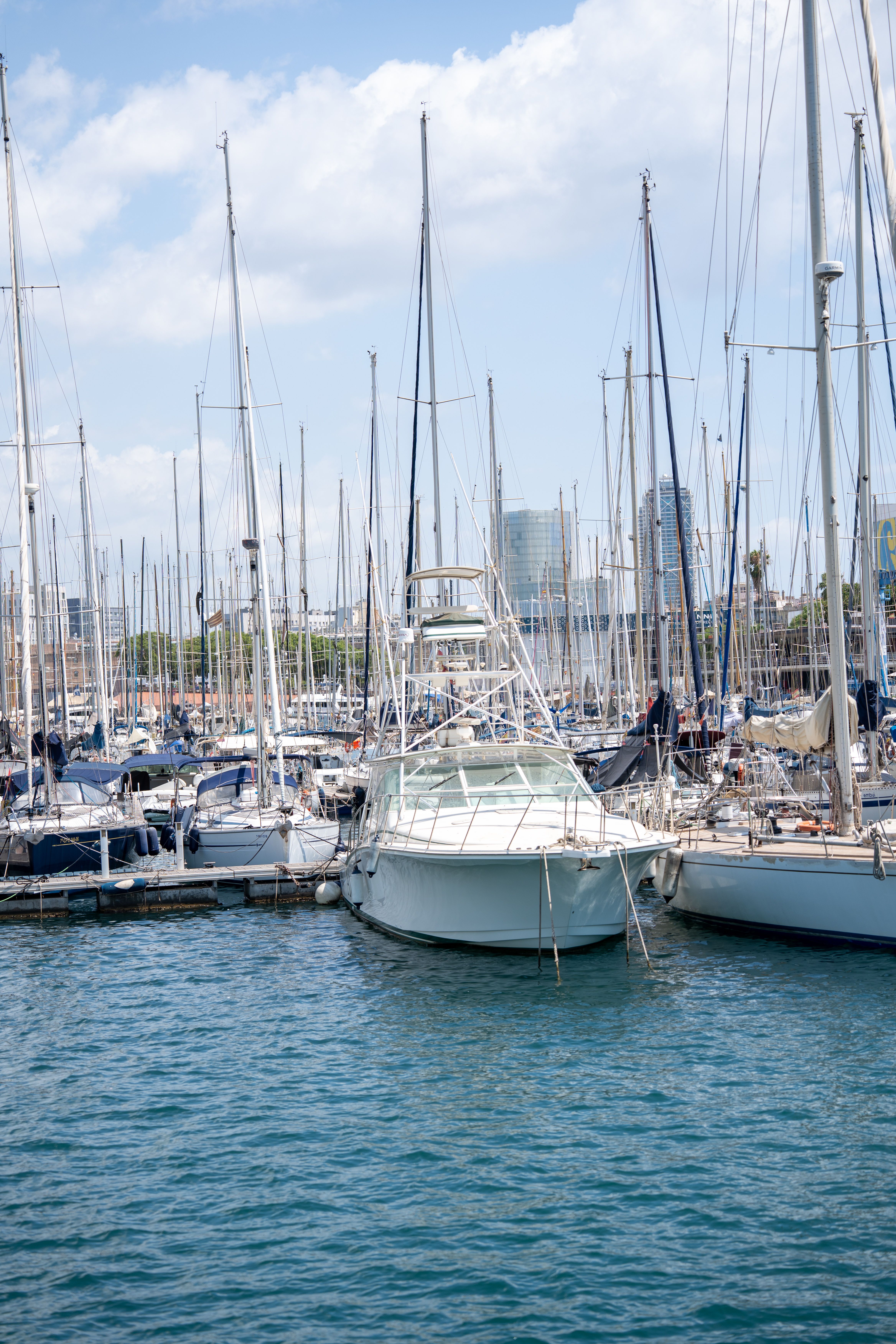 White Boats on the Docks · Free Stock Photo