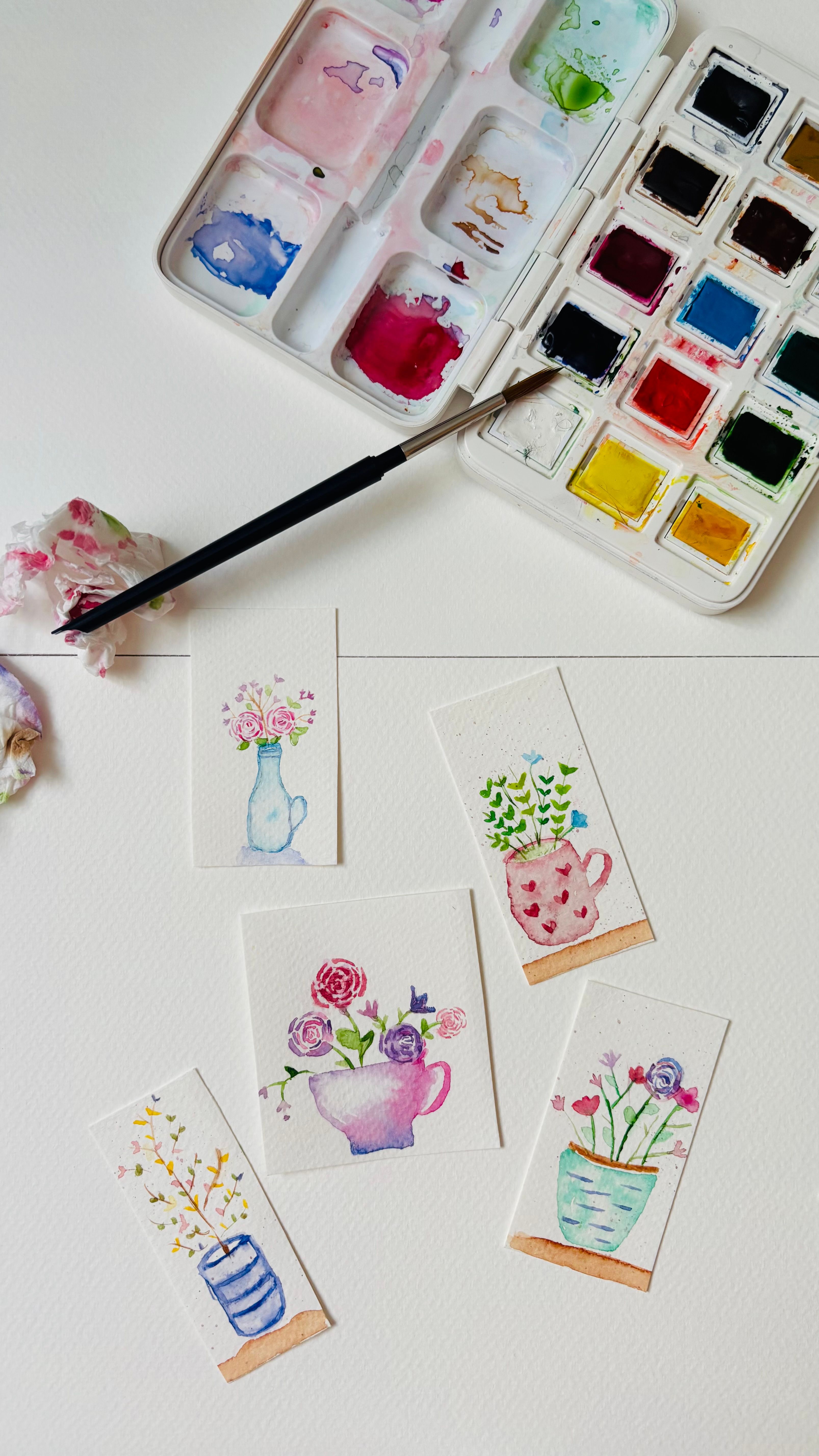 Flower Painting Templte For Color Filing Photos, Download The BEST Free ...