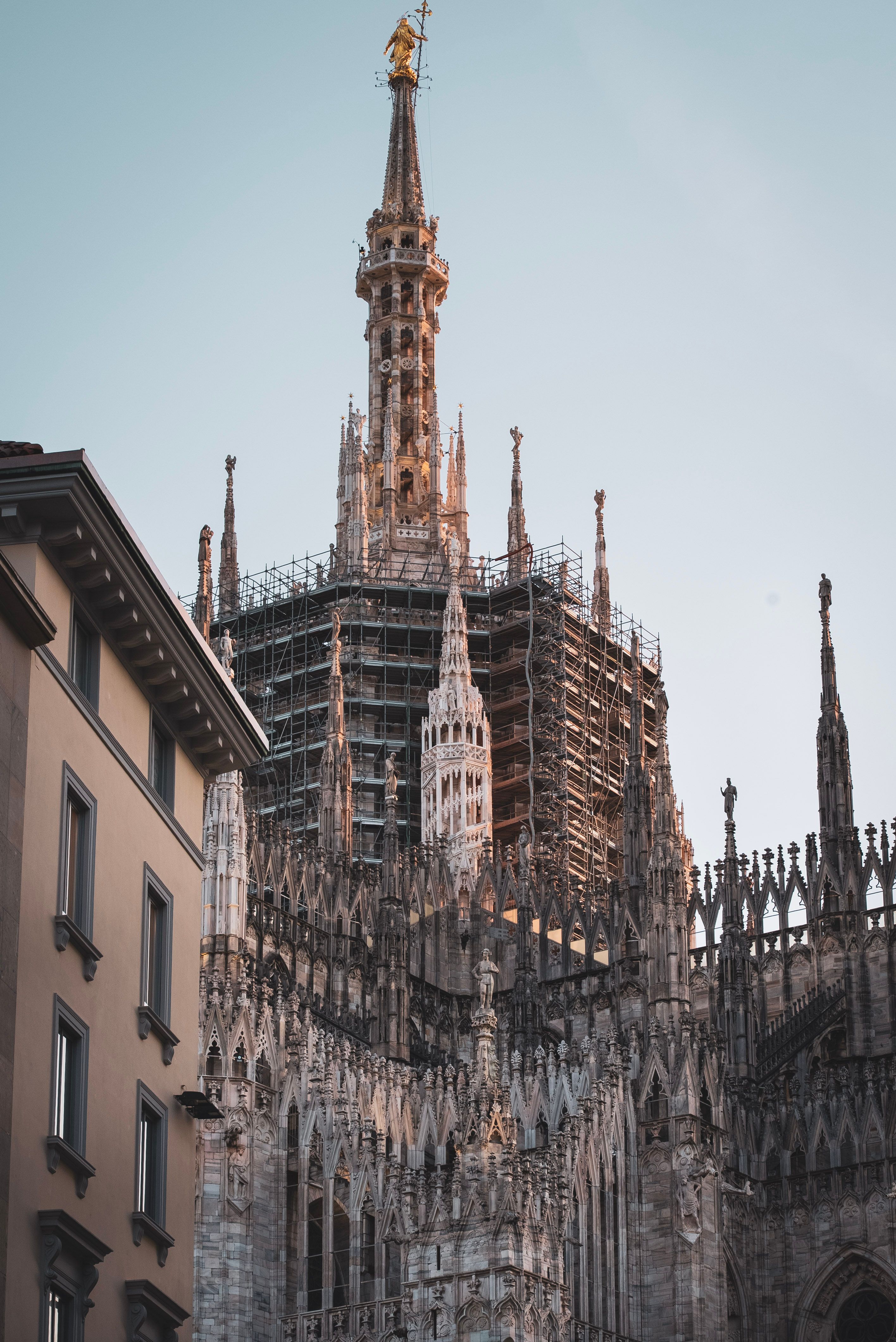 Stunning View of Milan's Iconic Duomo · Free Stock Photo