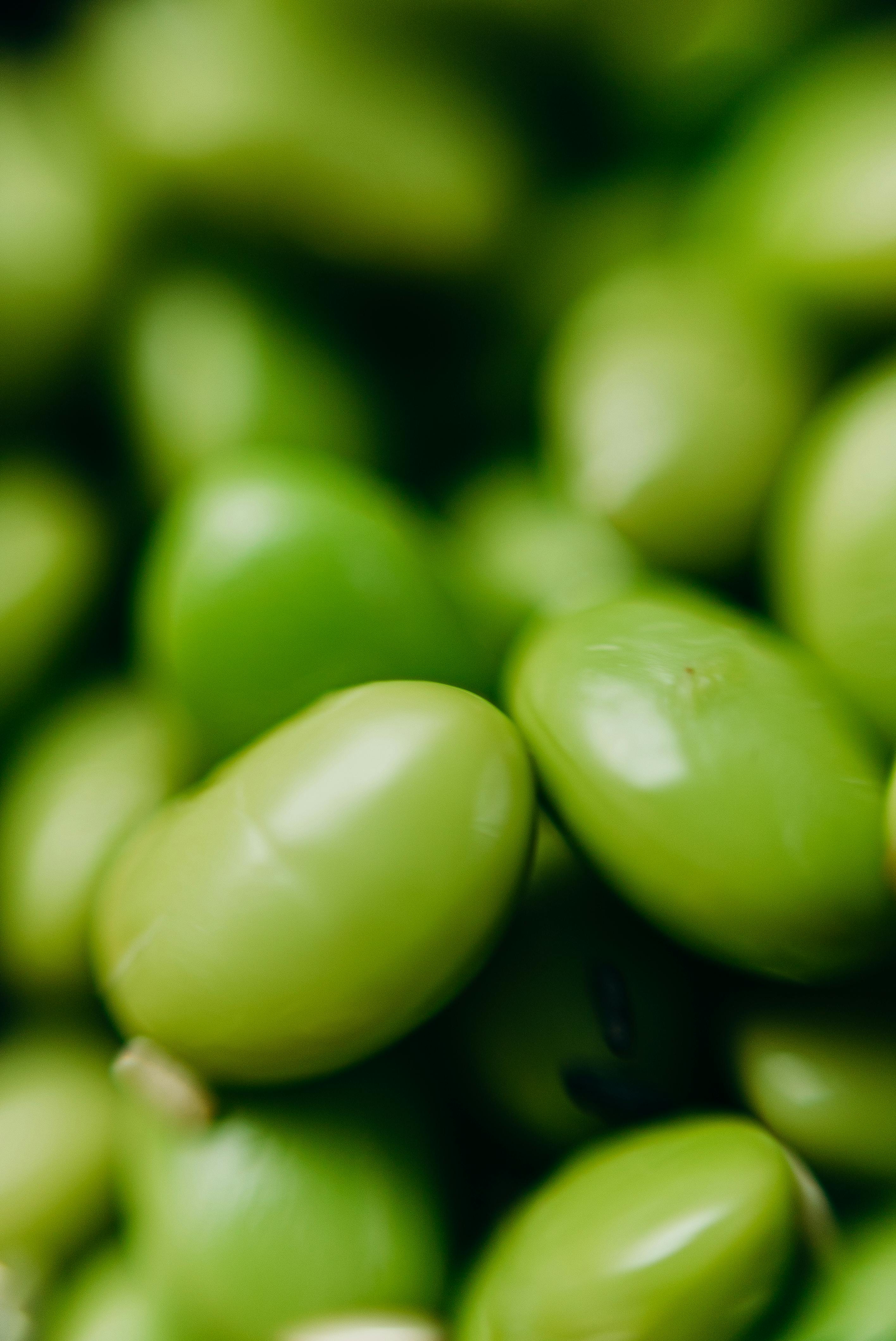 Full Frame Shot of Green Peas · Free Stock Photo