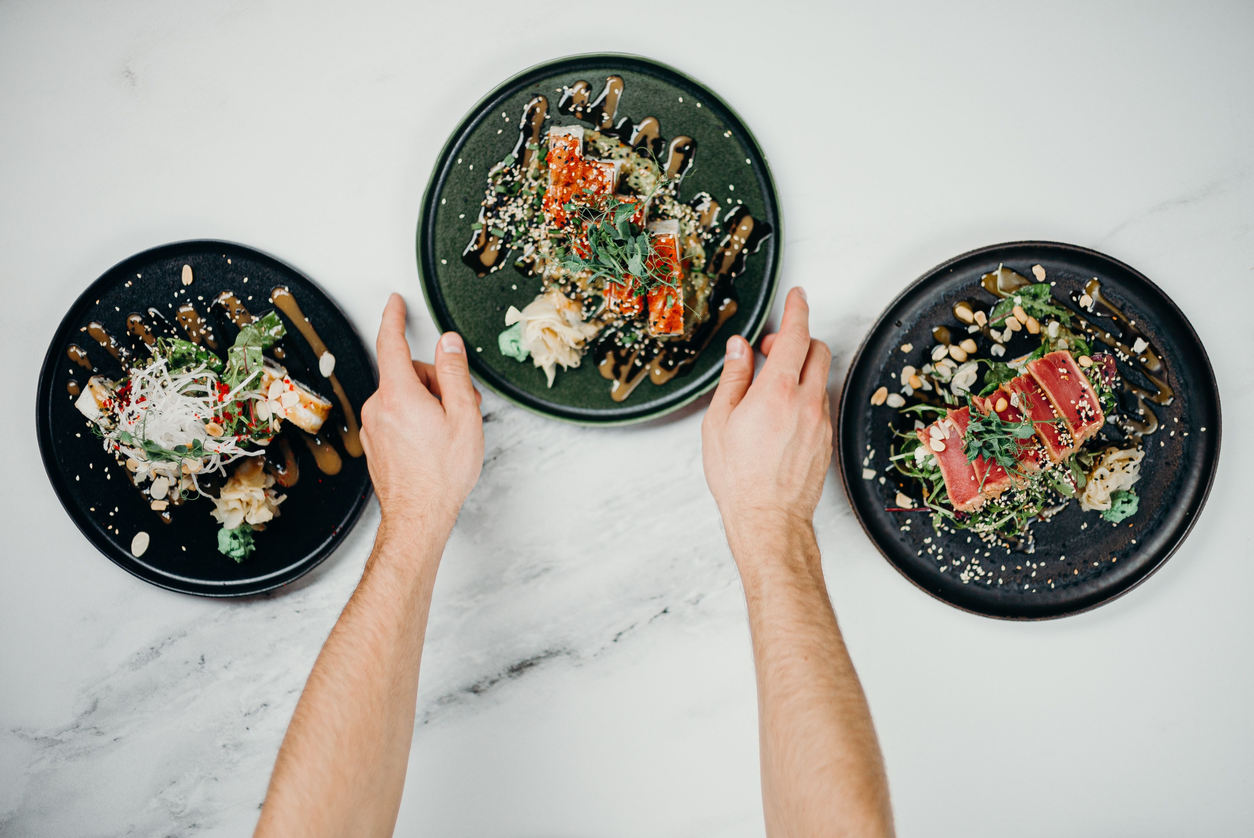 Photo Of Food On Plates · Free Stock Photo